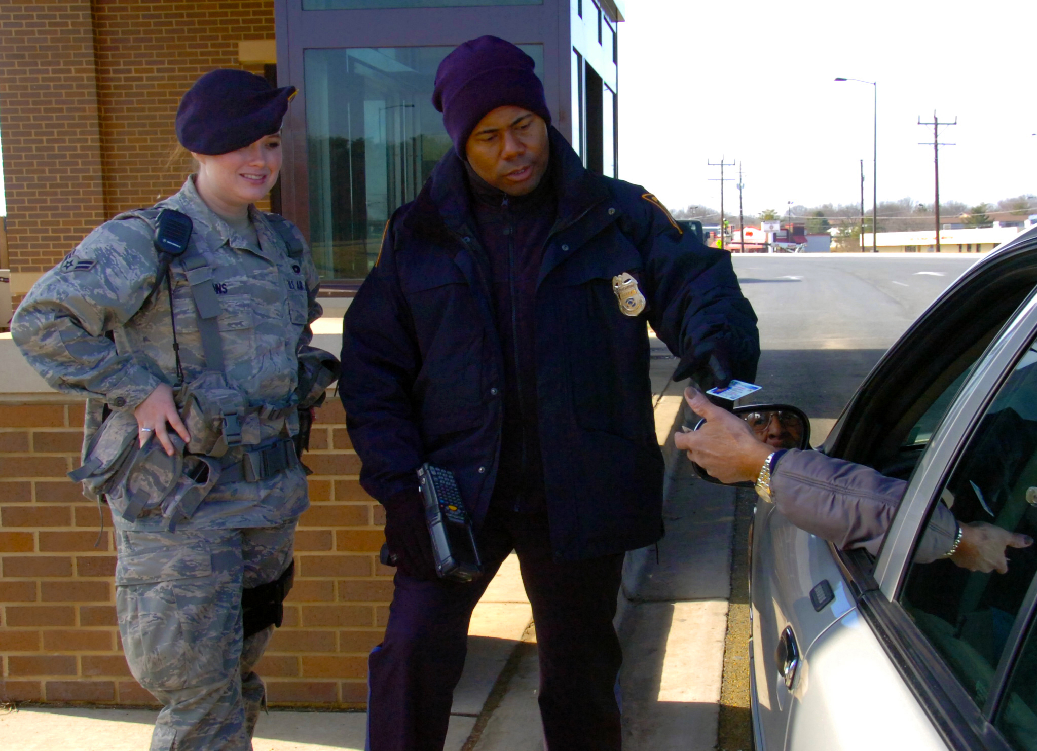 Joint force team: keeping gates secure