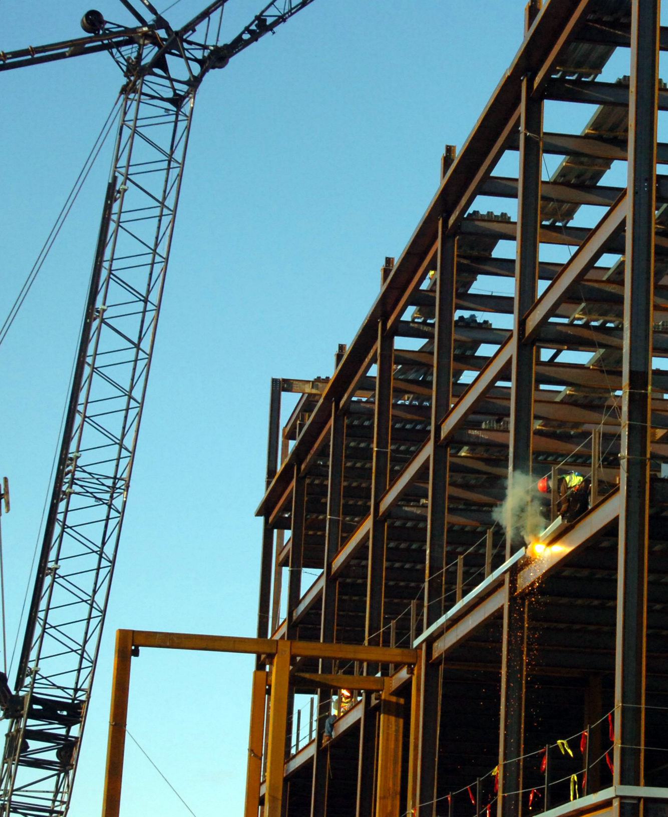 New headquarters building progress