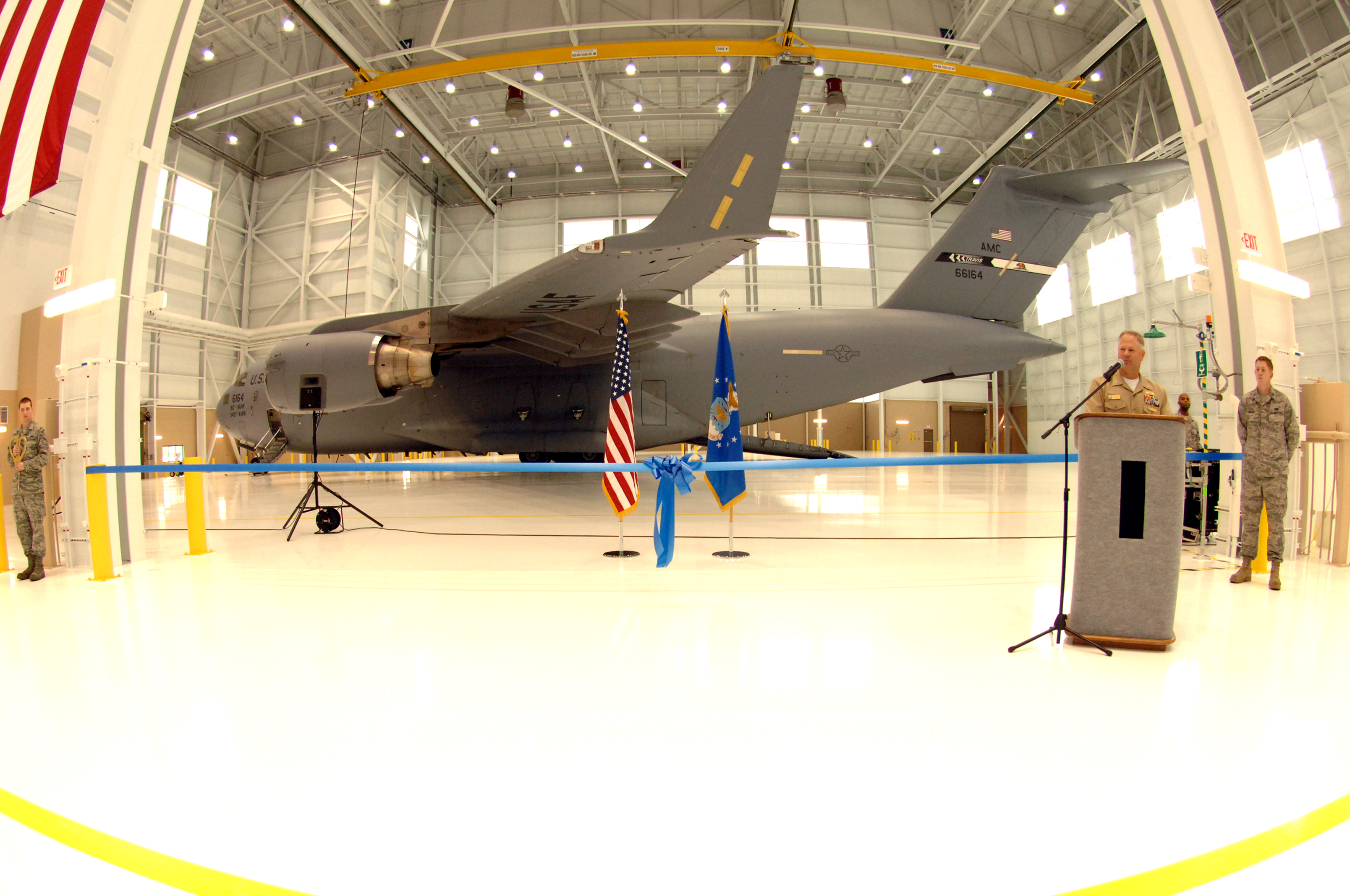 Open for business > Travis Air Force Base > Display