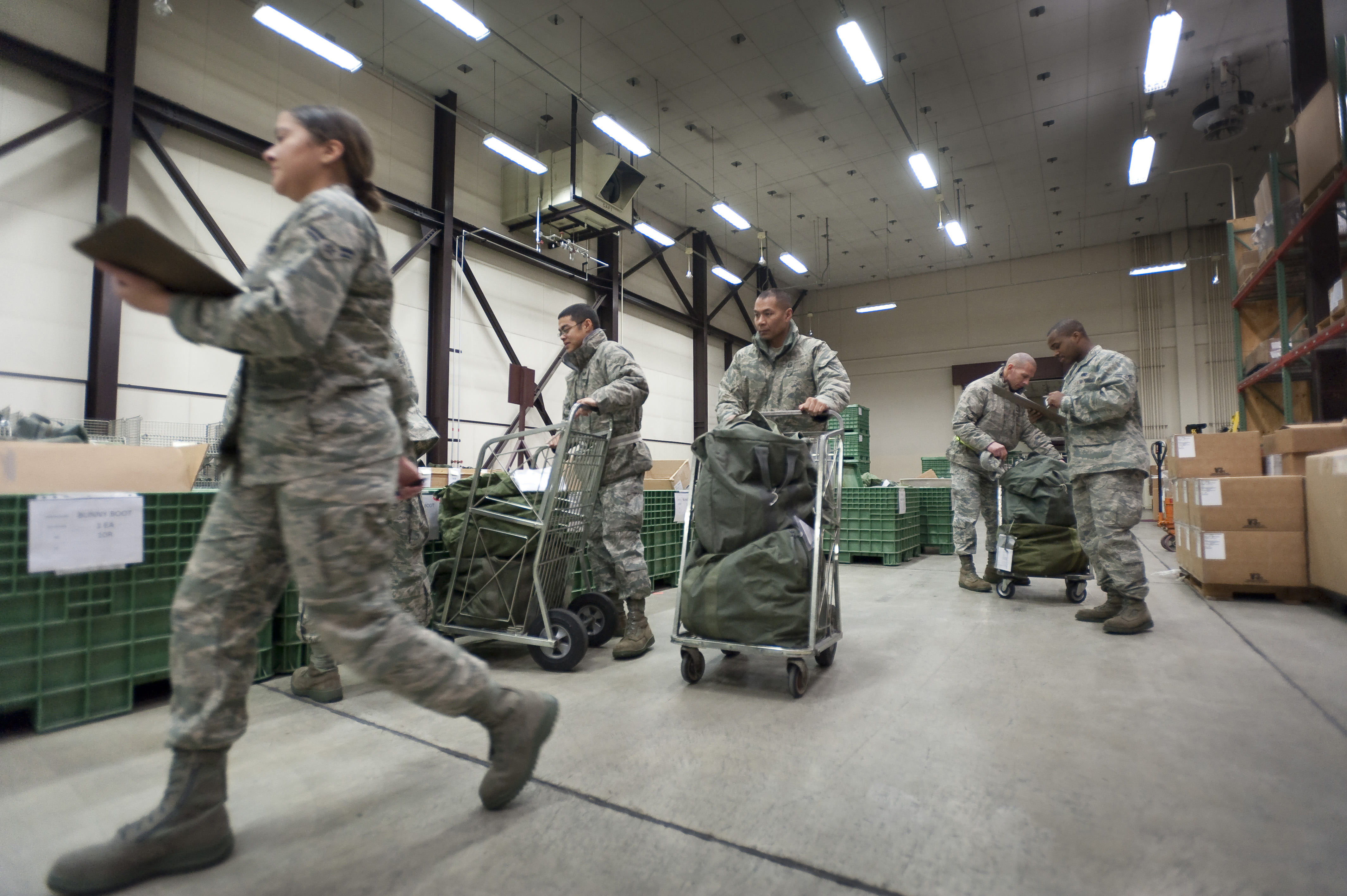 Supply takes care of business to get deployers out the door