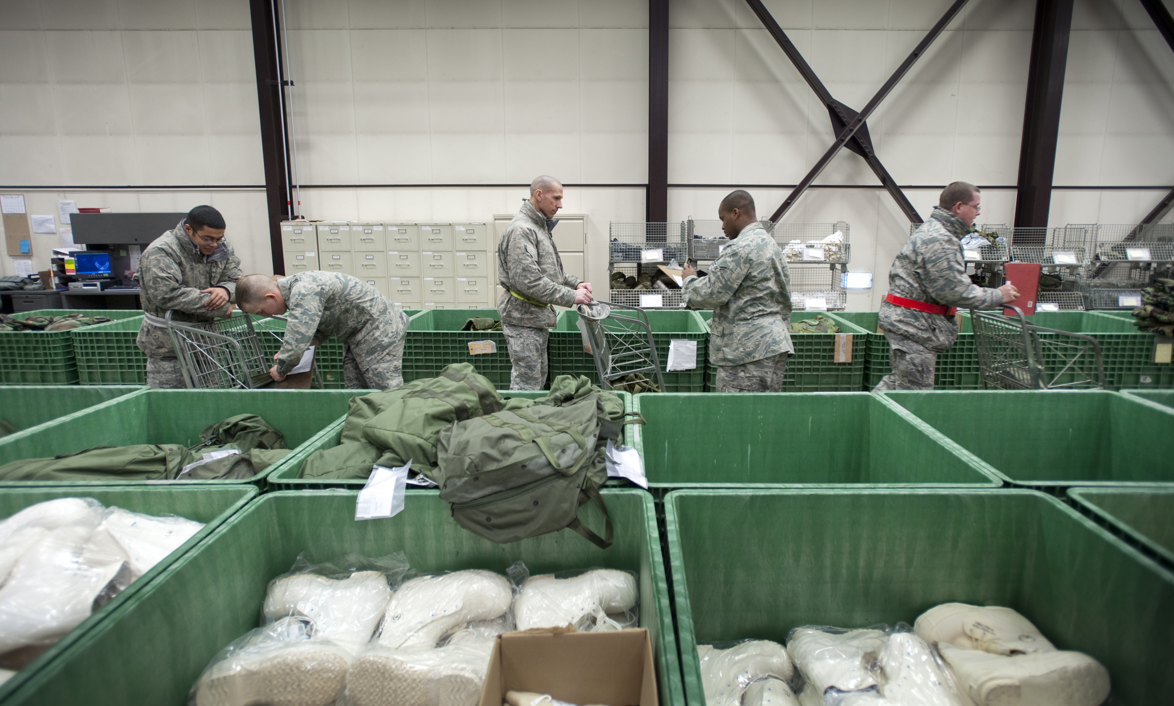 Supply takes care of business to get deployers out the door