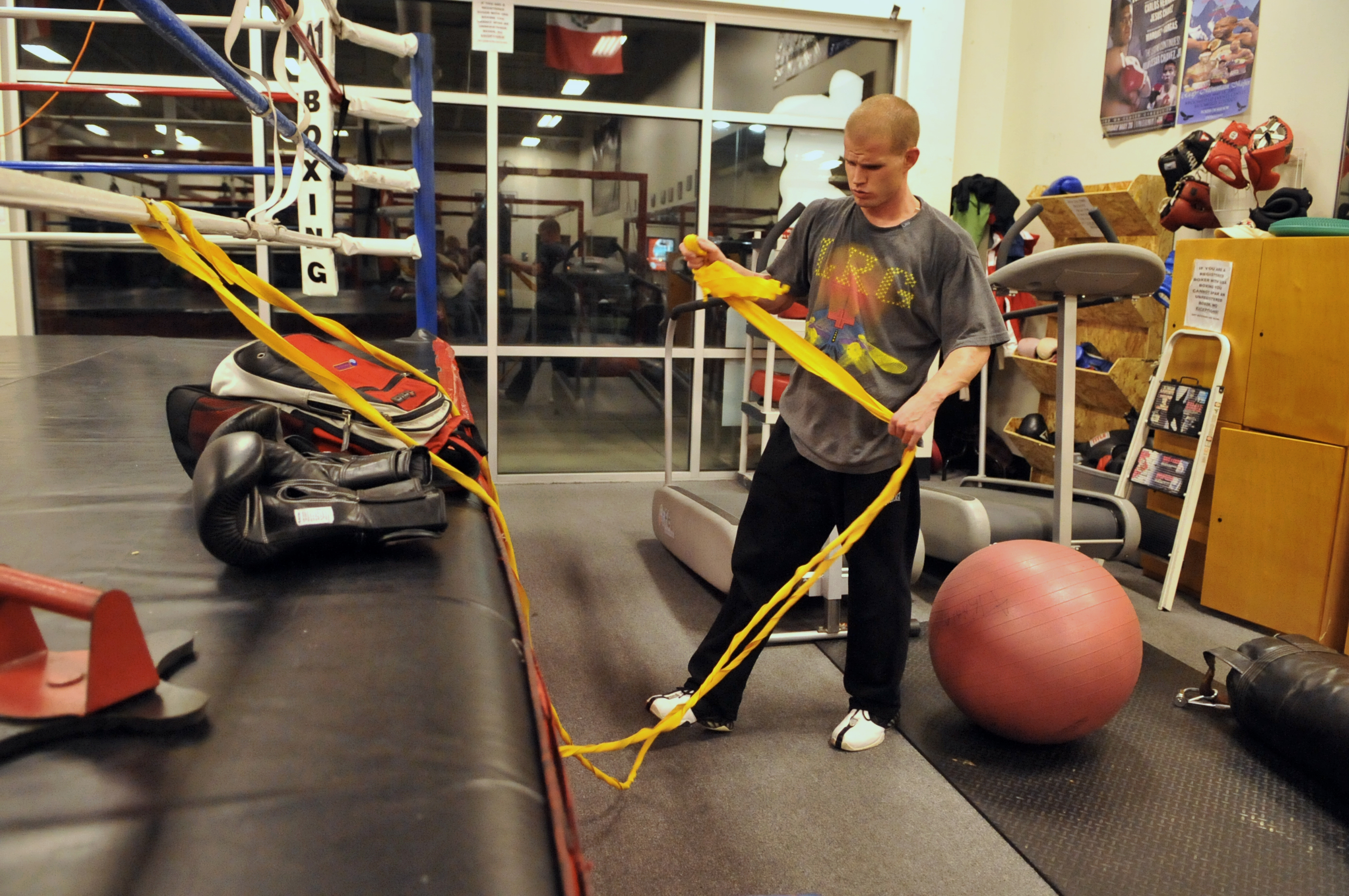 Get tough: Boxing burns a body good > Buckley Space Force Base ...