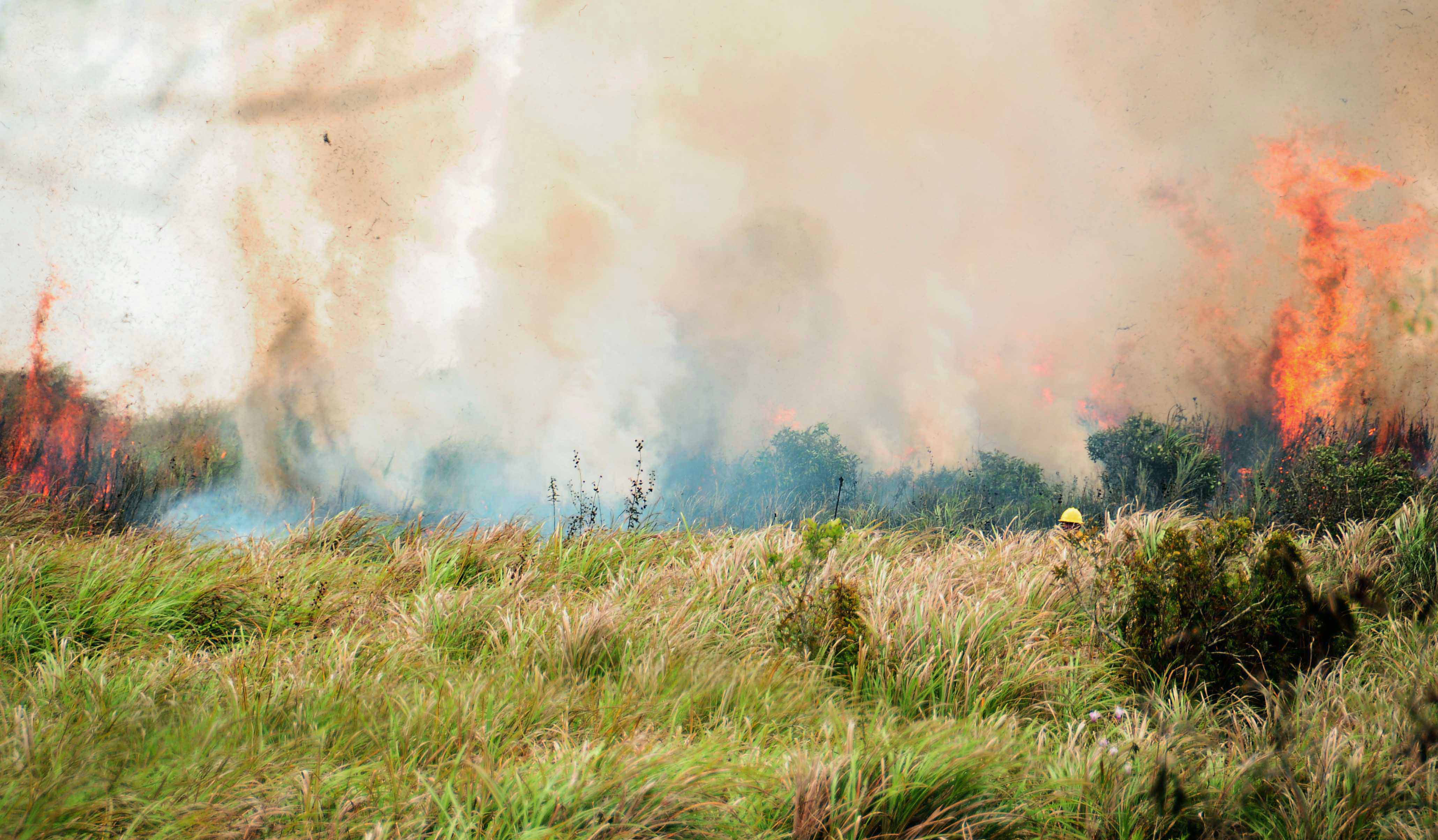 Joint effort contains Guam fire