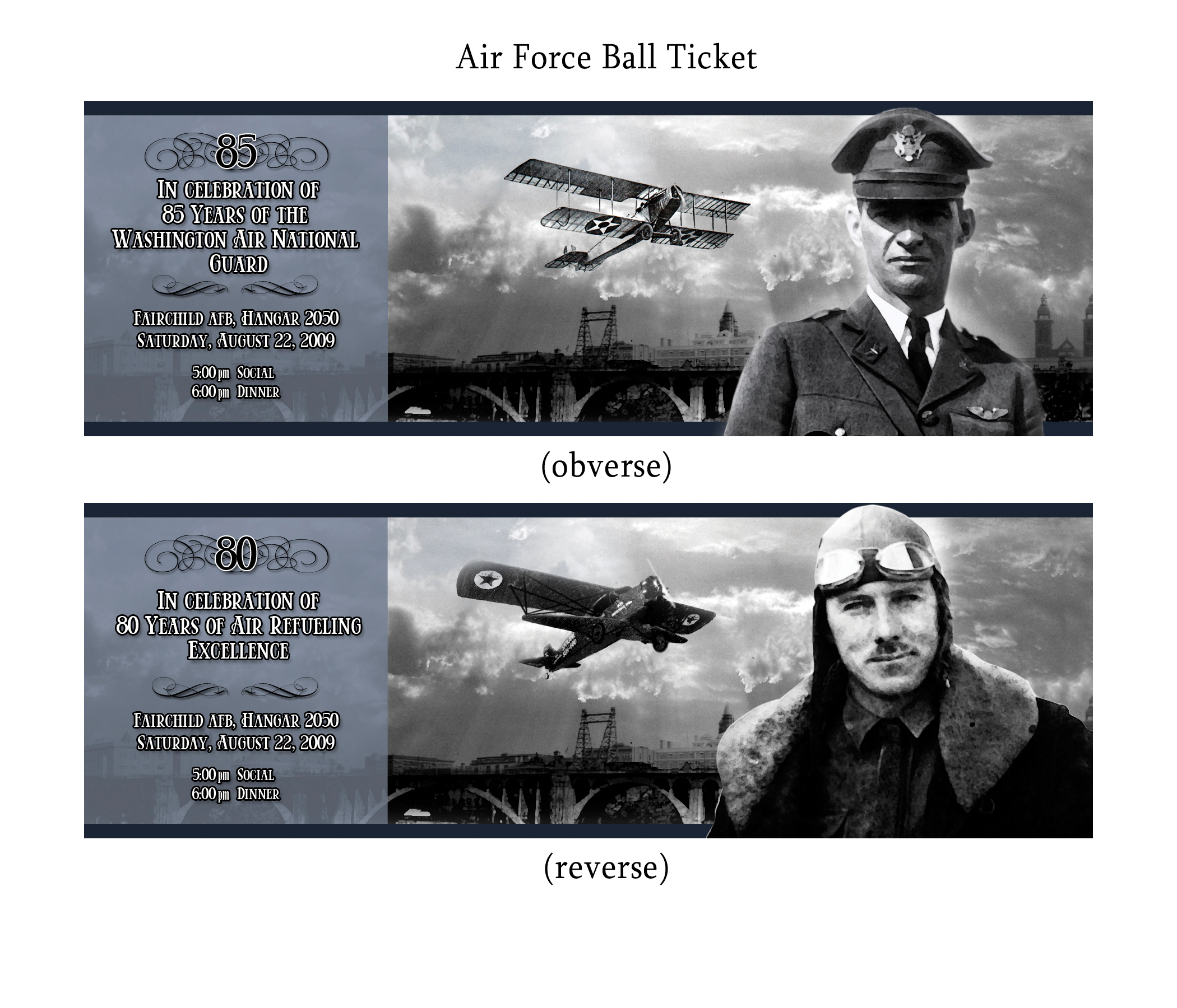 Air Force Ball Ticket
