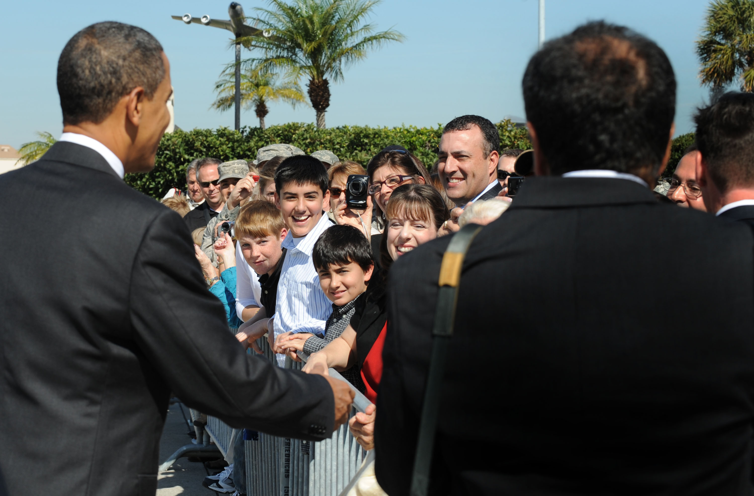 POTUS and VPOTUS visit MacDill AFB