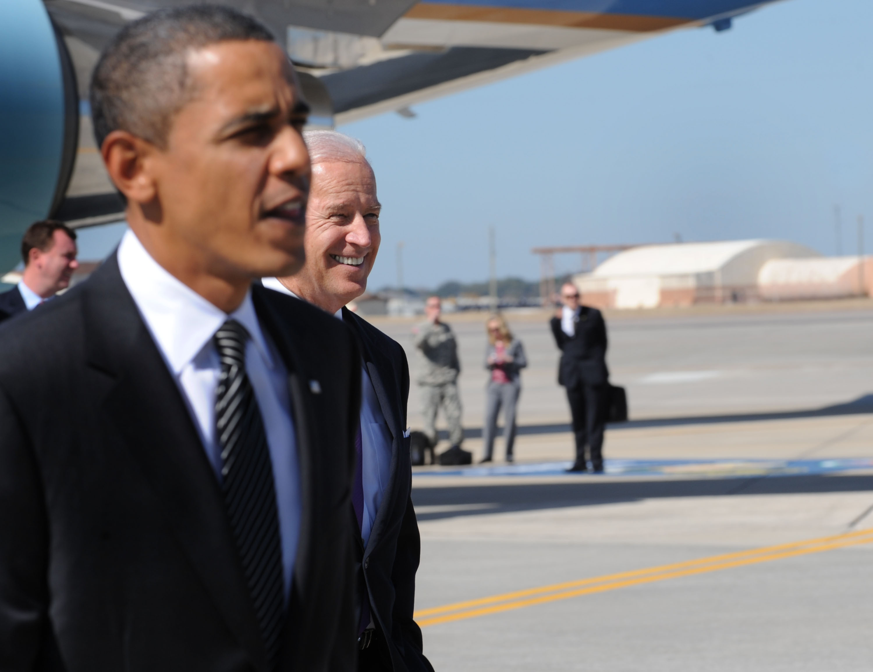 POTUS and VPOTUS visit MacDill AFB