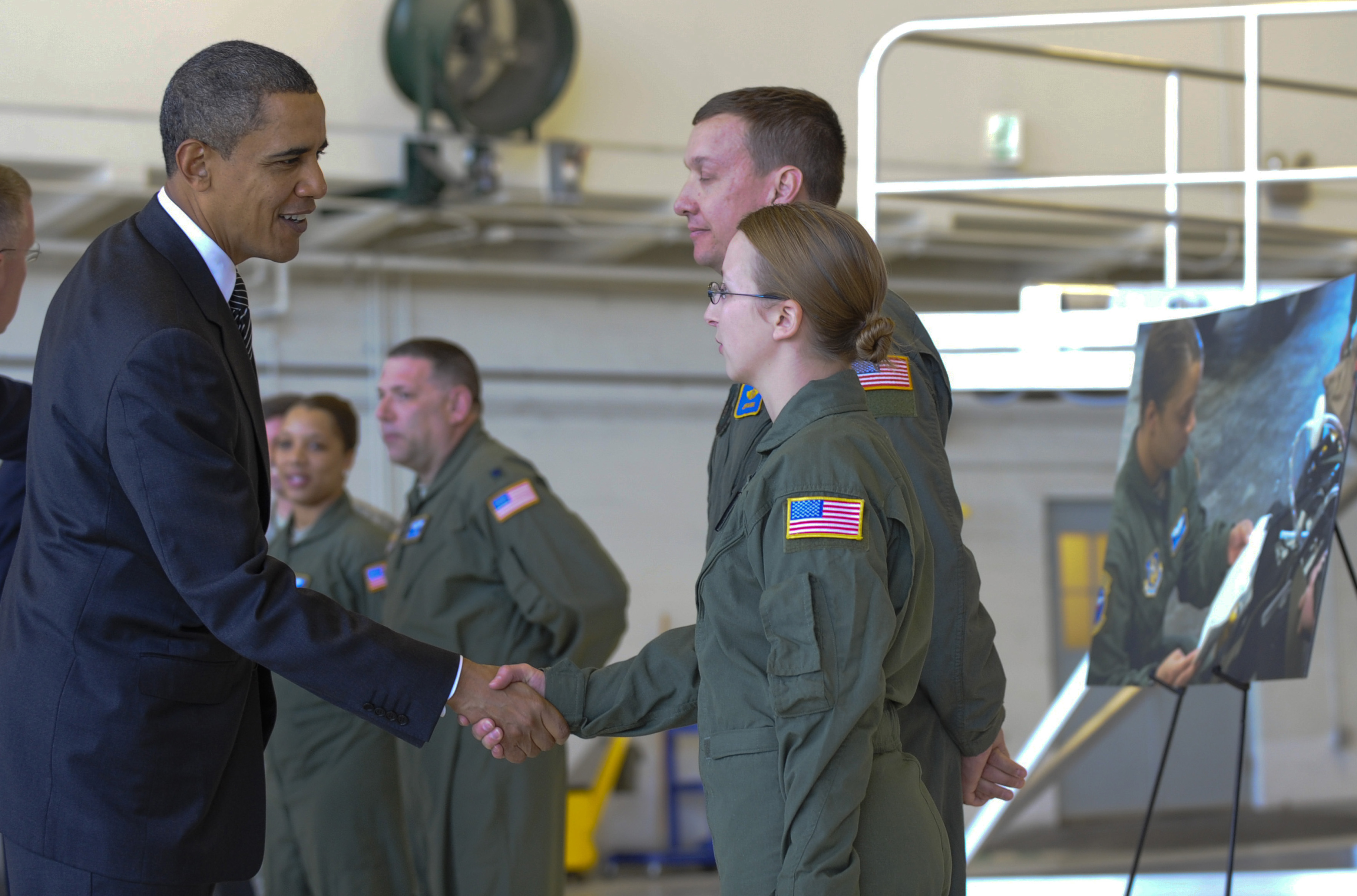 Wright-Patt Airmen thanked by President Obama for Haiti support > Air ...