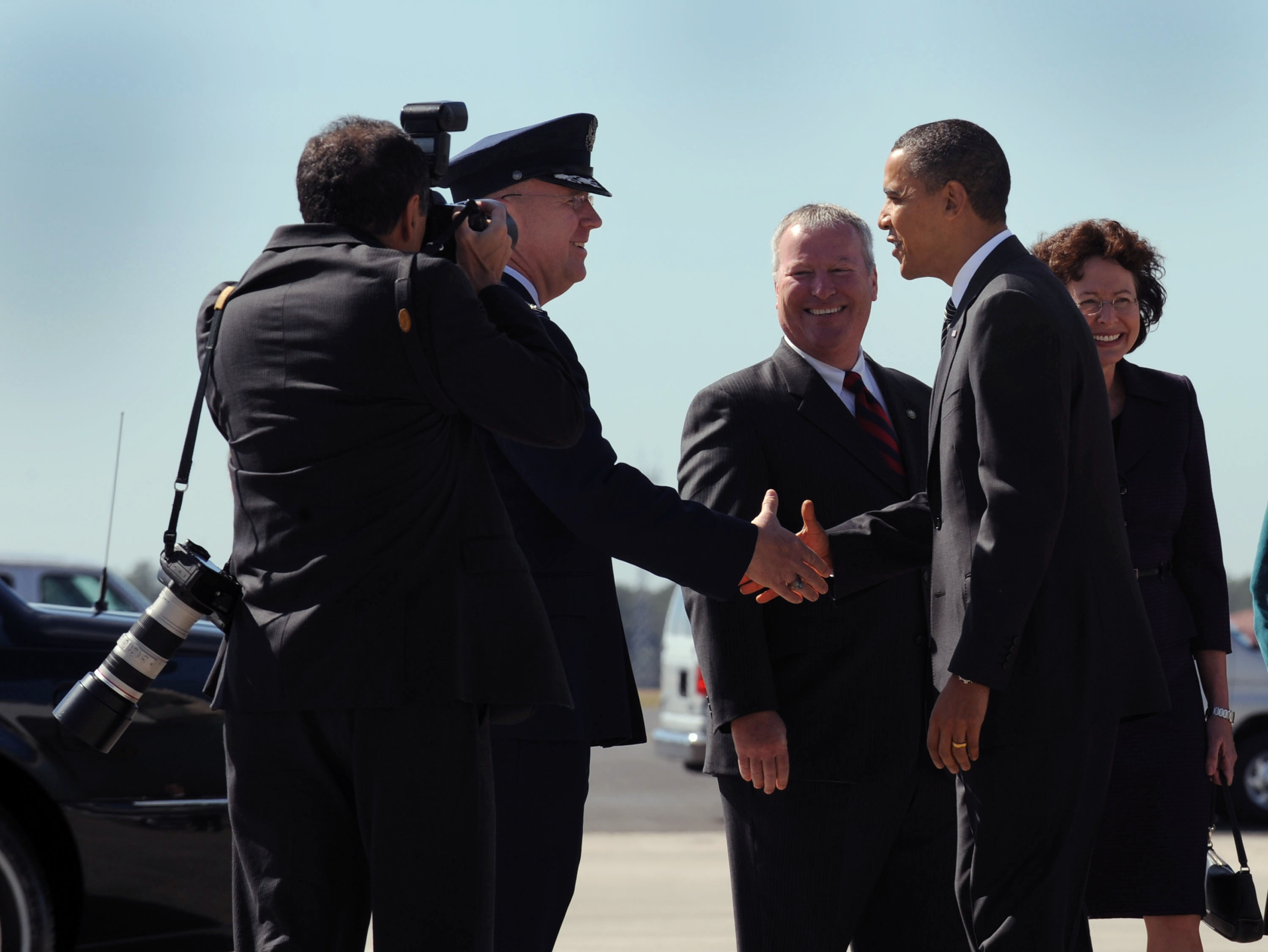 POTUS and VPOTUS visit MacDill Air Force Base > Air Mobility Command ...