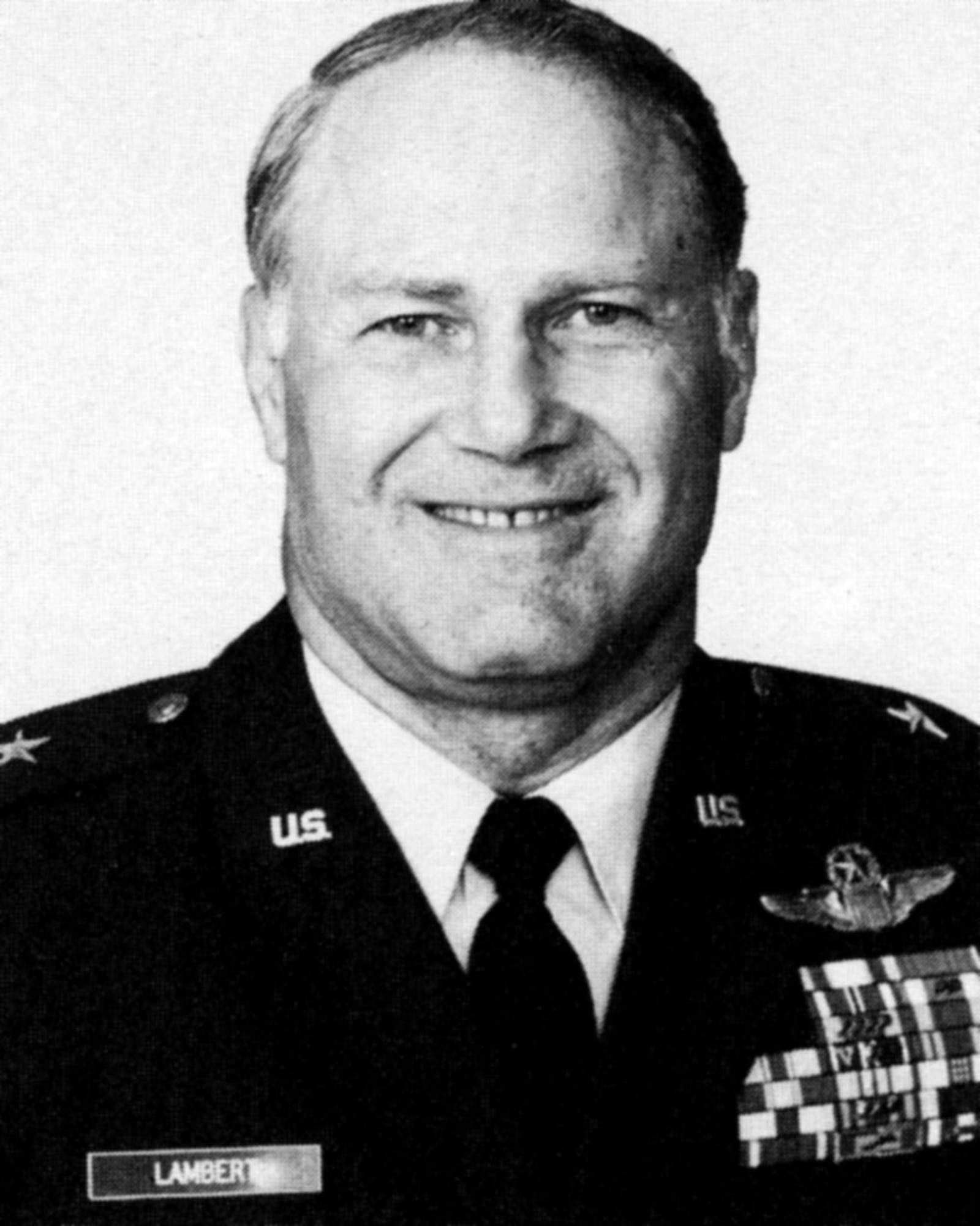 BRIGADIER GENERAL WAYNE W. LAMBERT > Air Force > Biography Display