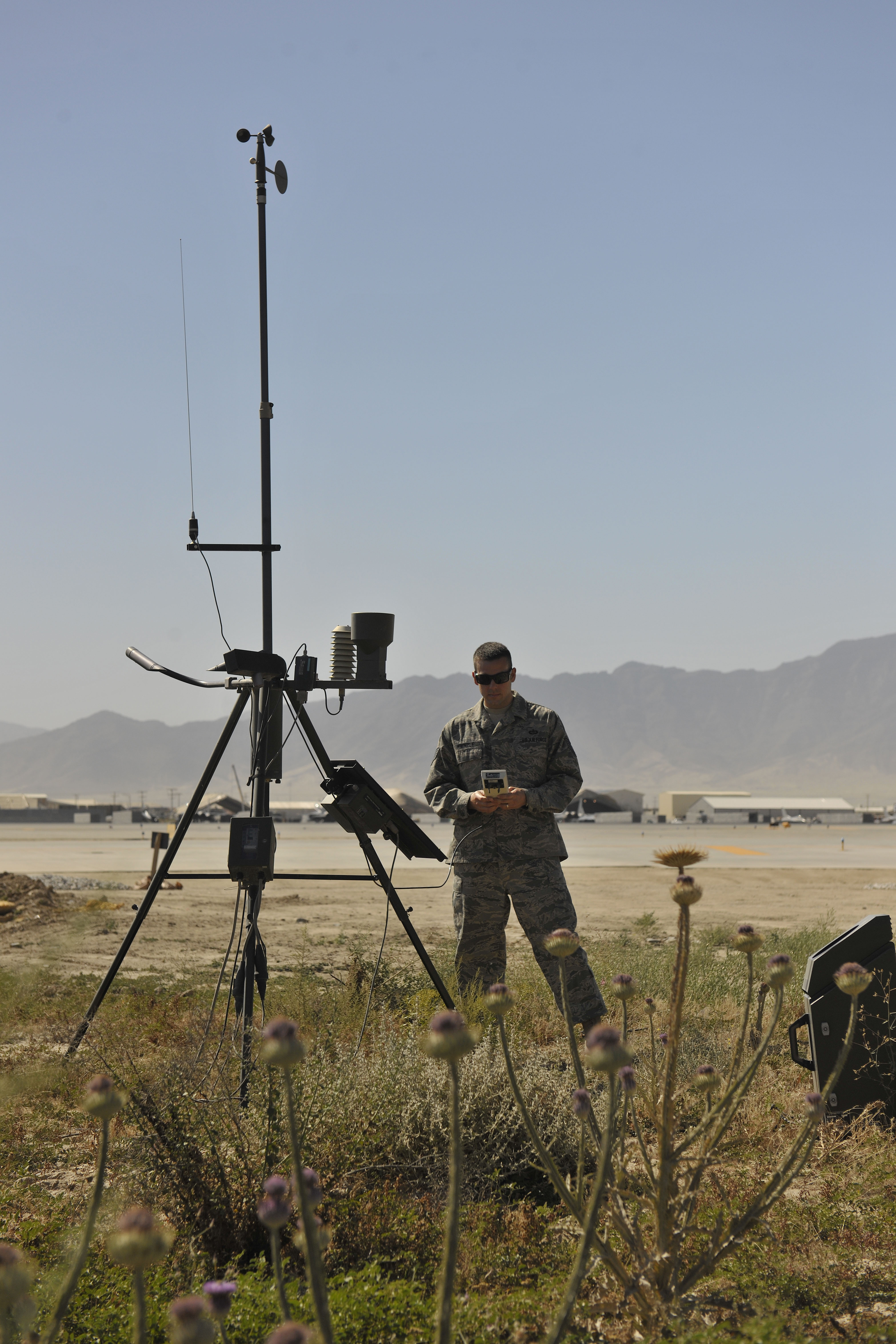 Supplying the fight through weather