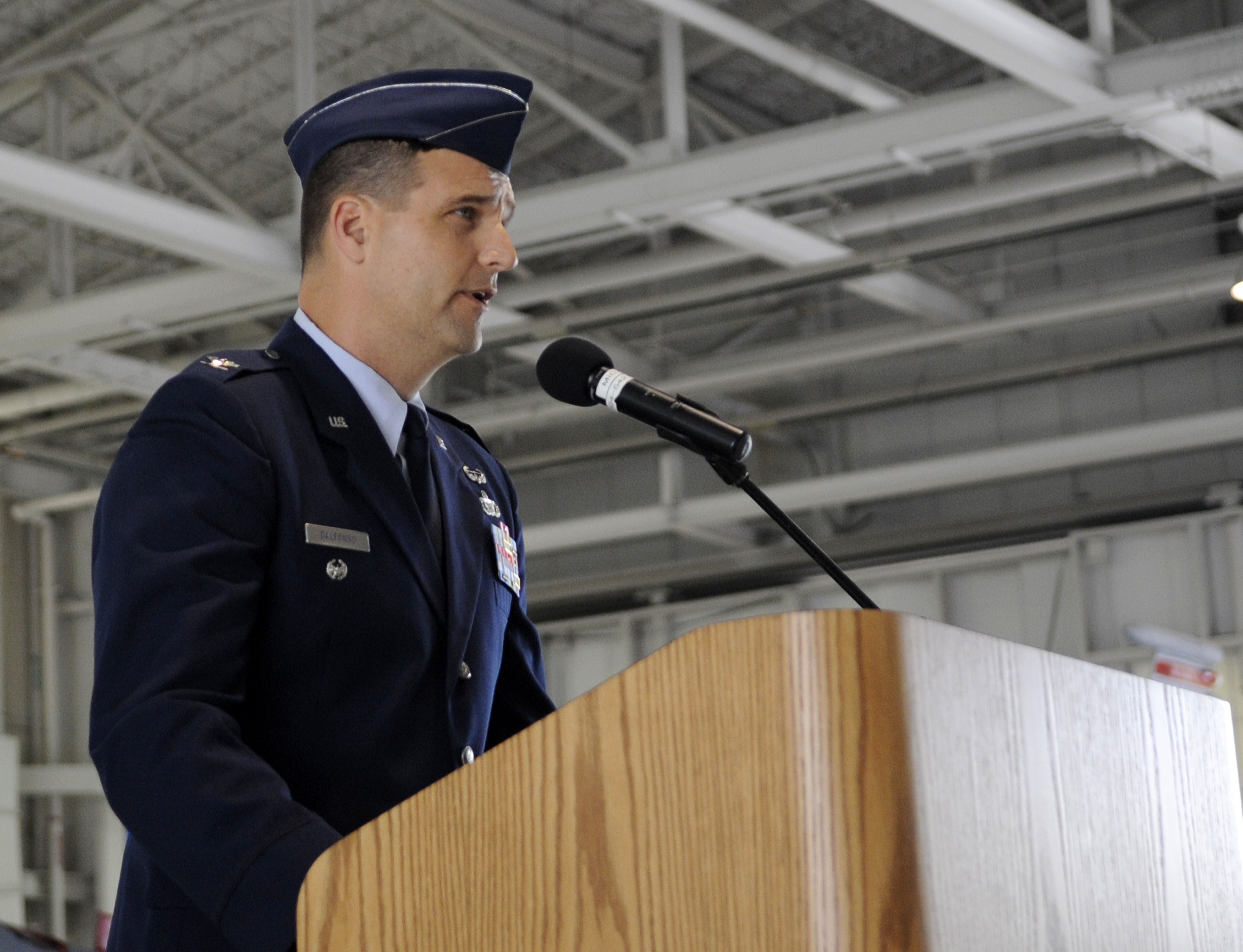 633d MSG change of command