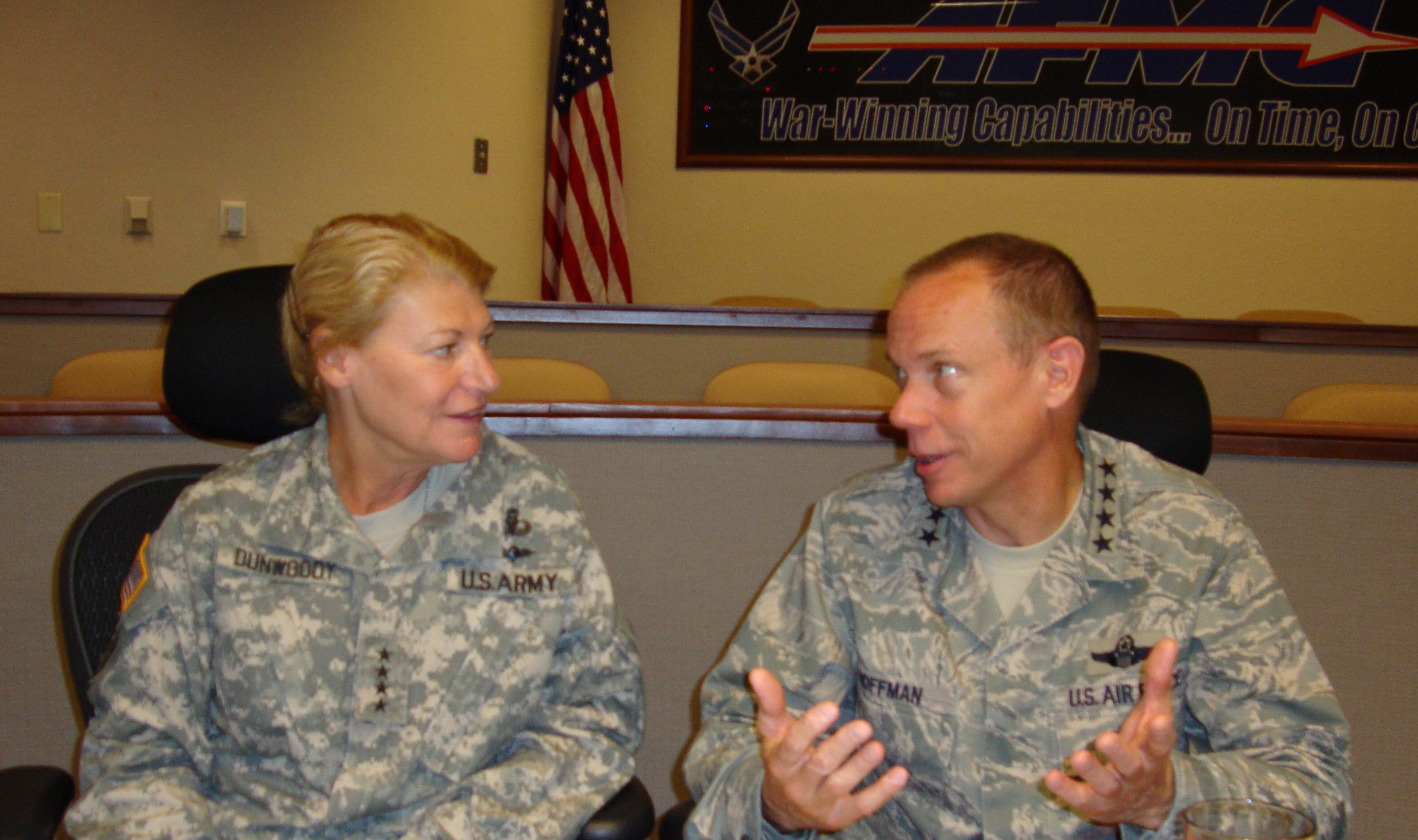 Army materiel commander seeks lessons learned