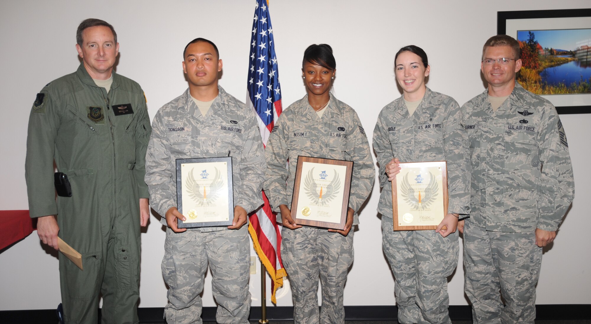 Diamond Sharp Airmen recognized for their excellence > Cannon Air Force ...