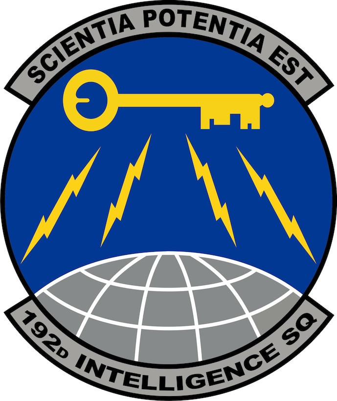192d Intelligence Squadron patch