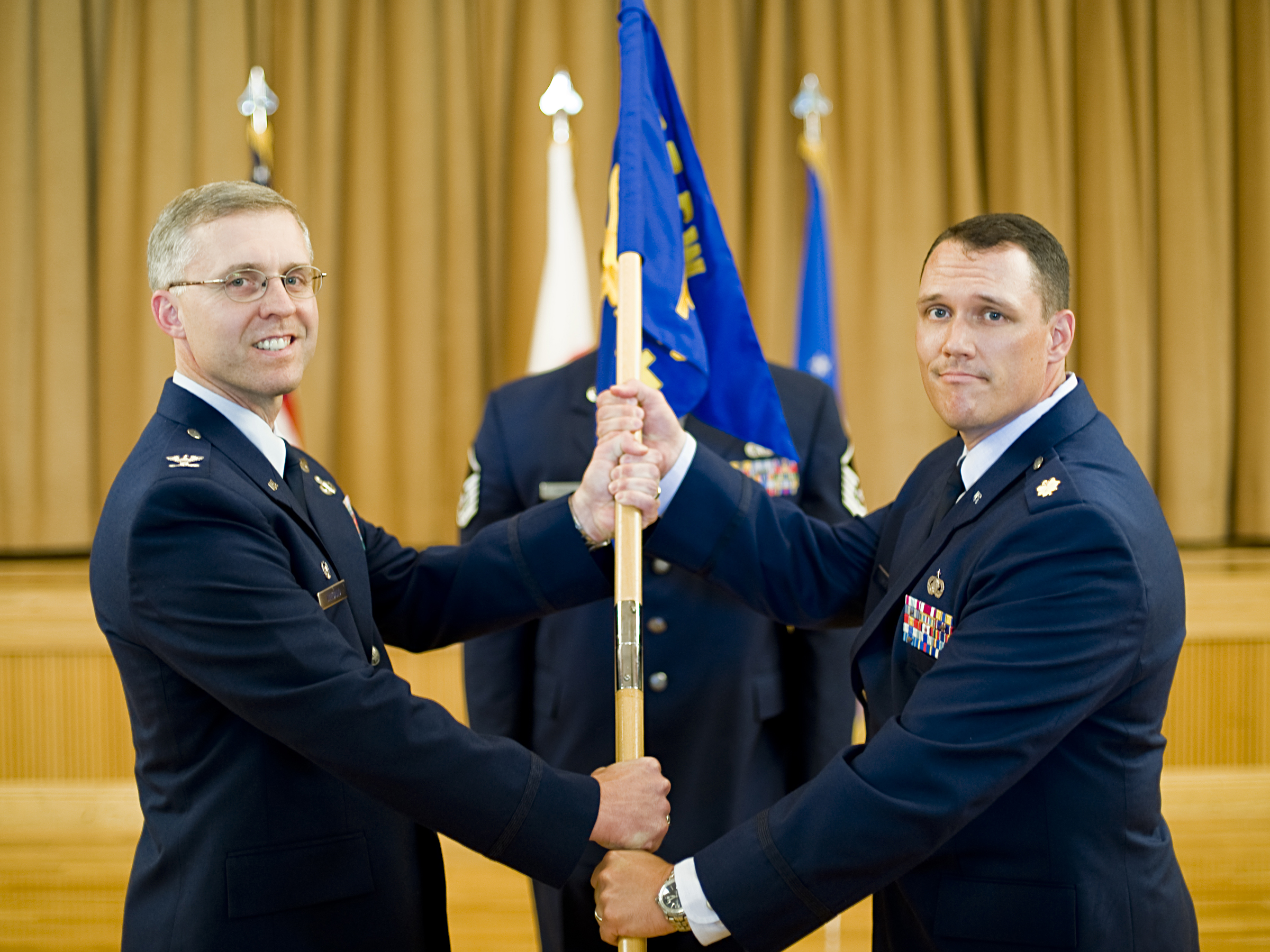 Newest 35th FSS CC assumes command