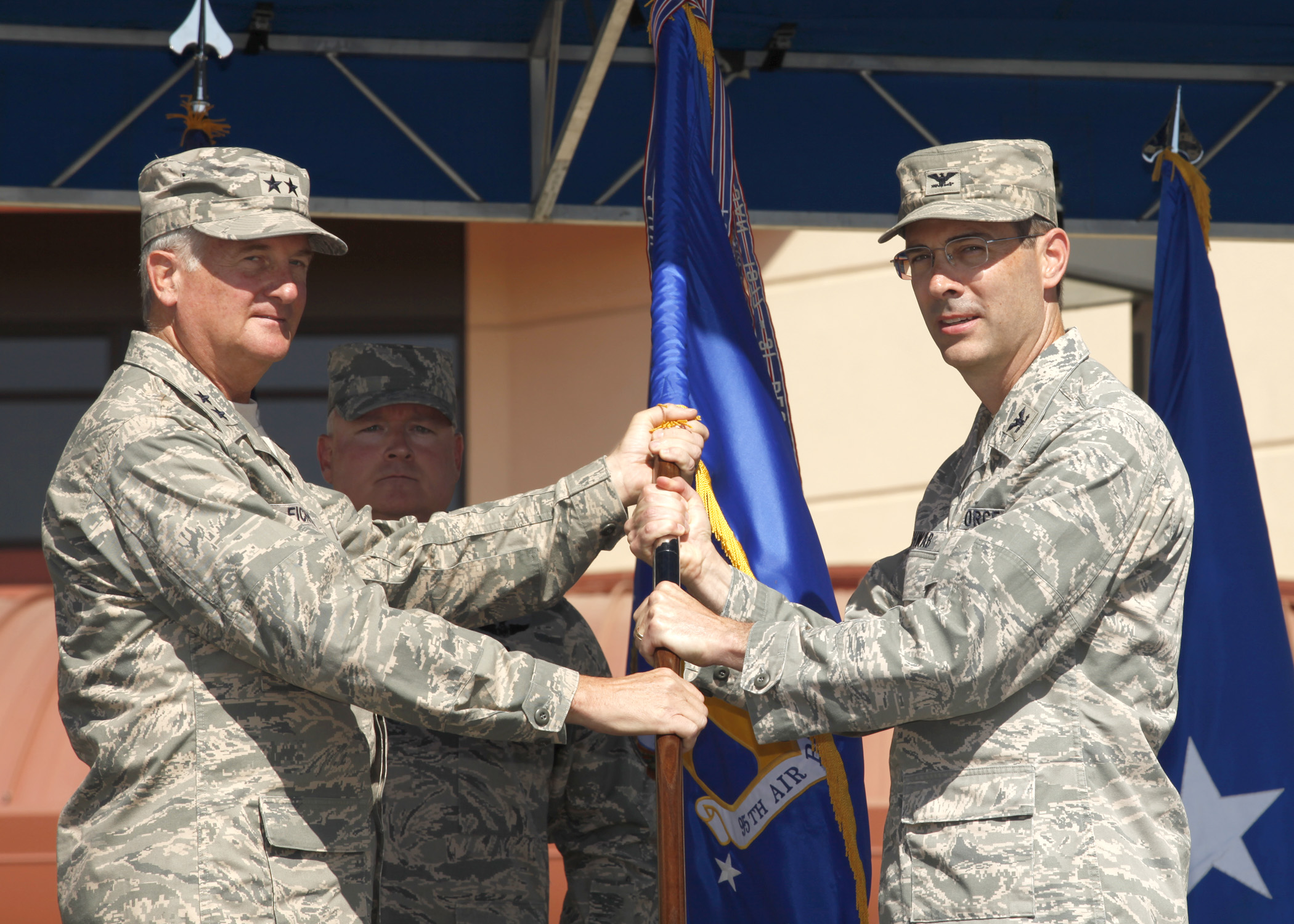 Col. Schwab takes command at 95th Air Base Wing > Edwards Air Force ...