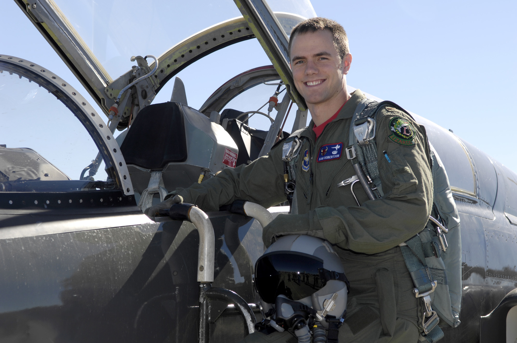 U.S. Air Force Capt. Samuel Robertson