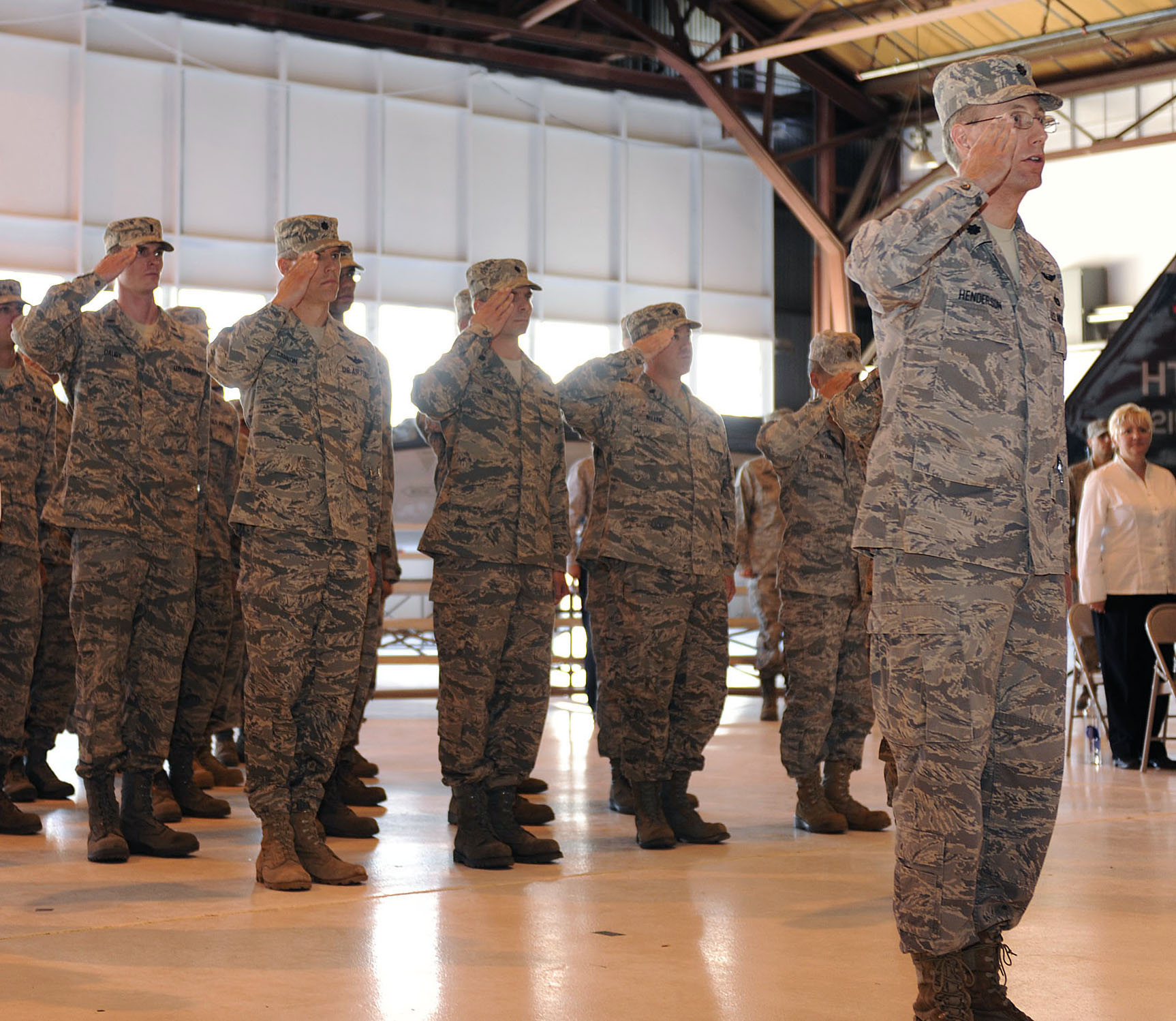 46th Test Group Change of Command