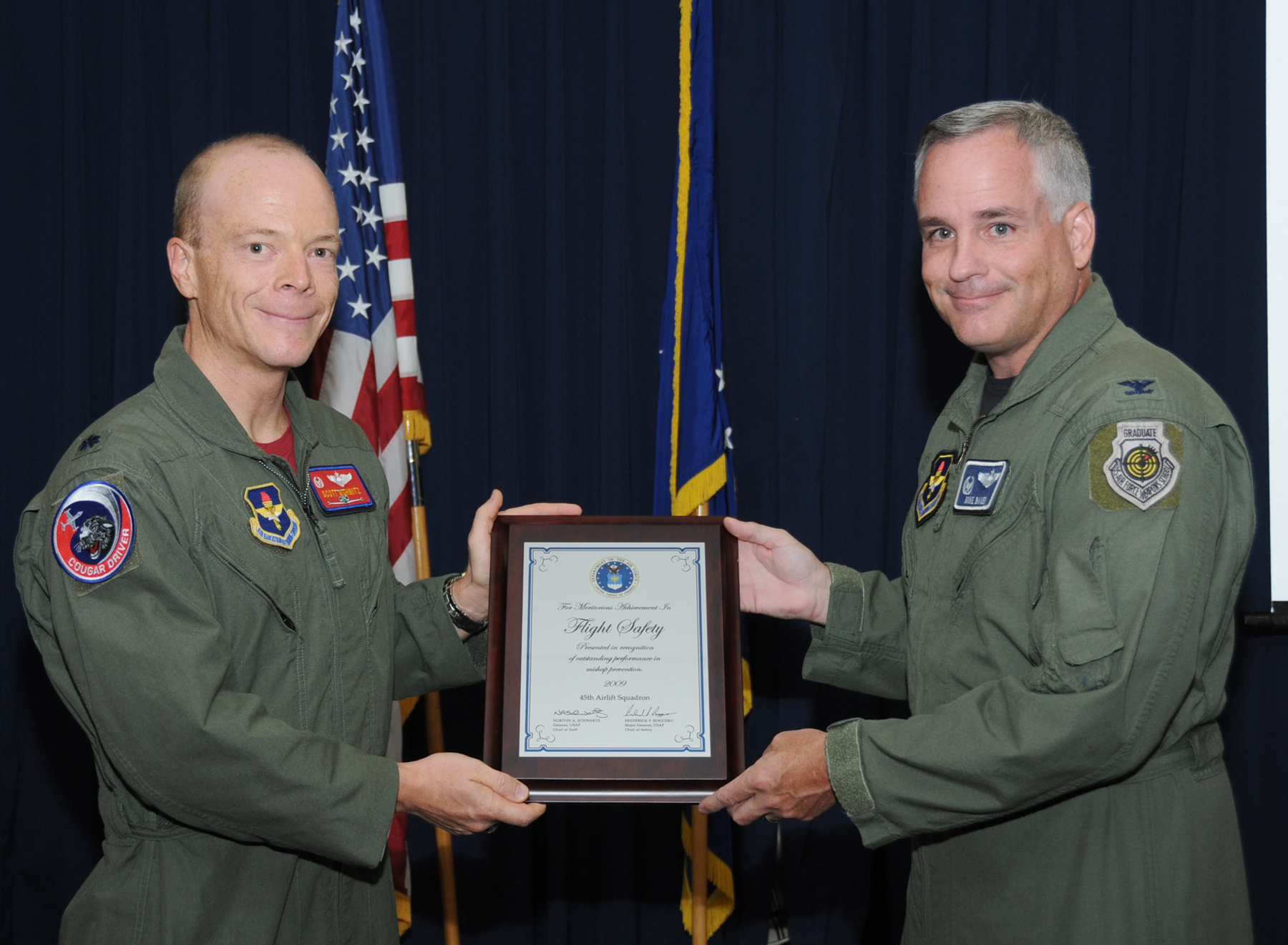 45th Airlift Squadron wins flight safety award > Keesler Air Force Base ...