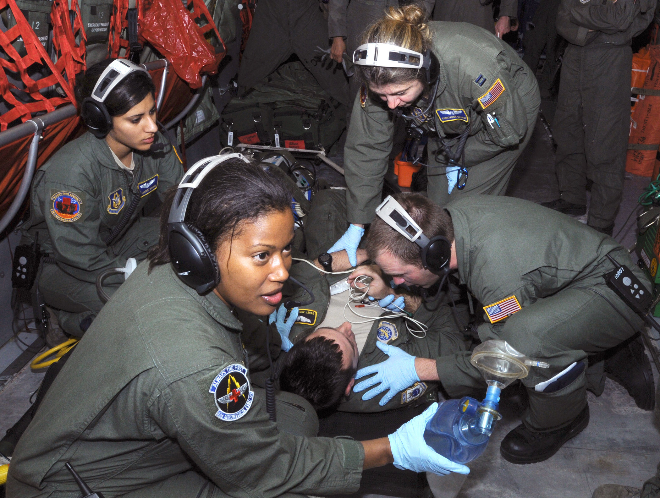 Total force aeromedical evacuation technicians gain unique training