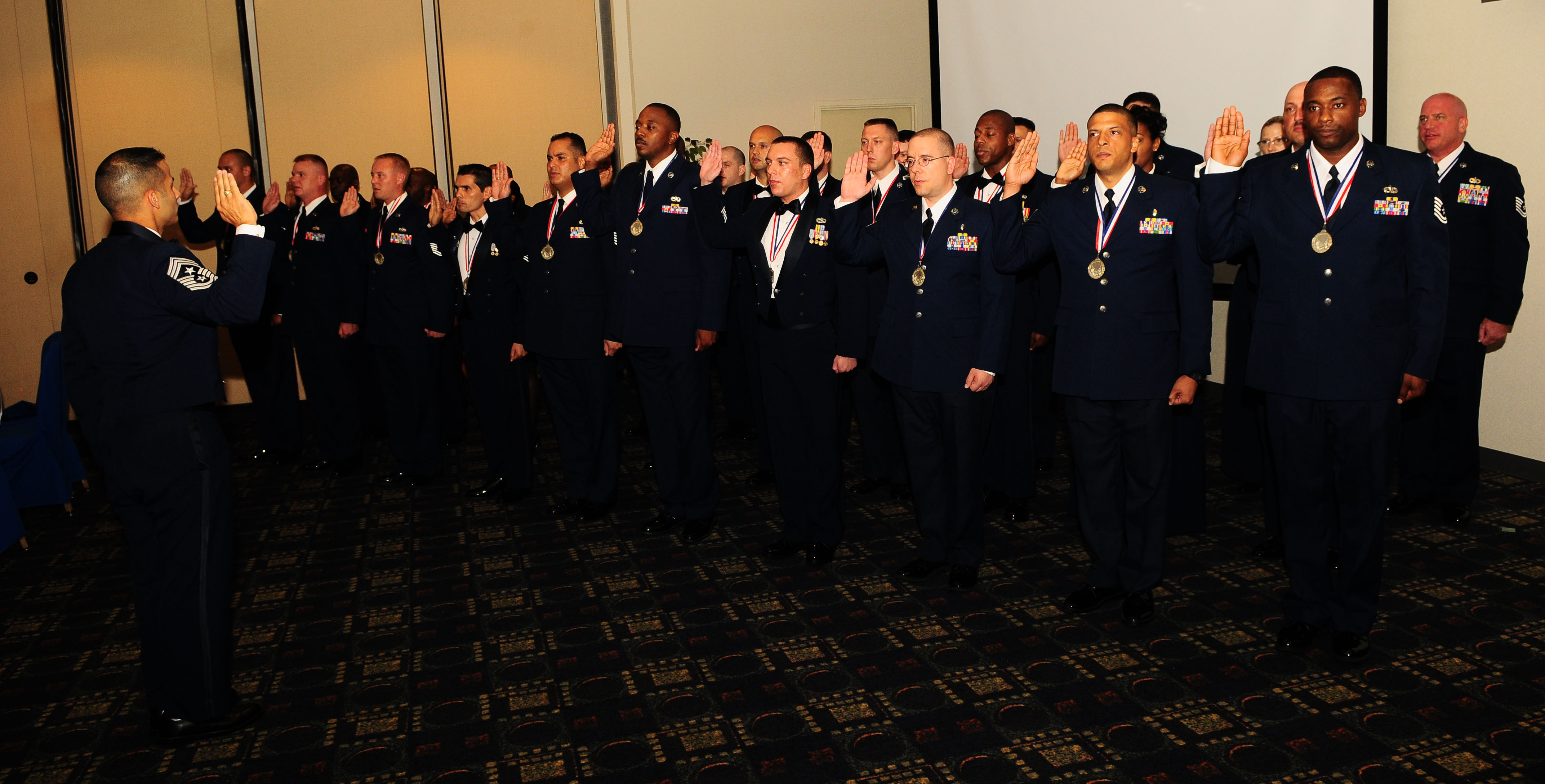 SNCO's honored at ceremony