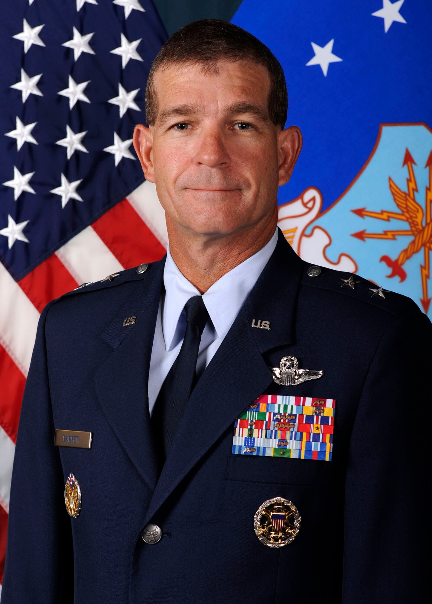 MARK A. BARRETT > Air Force > Biography Display