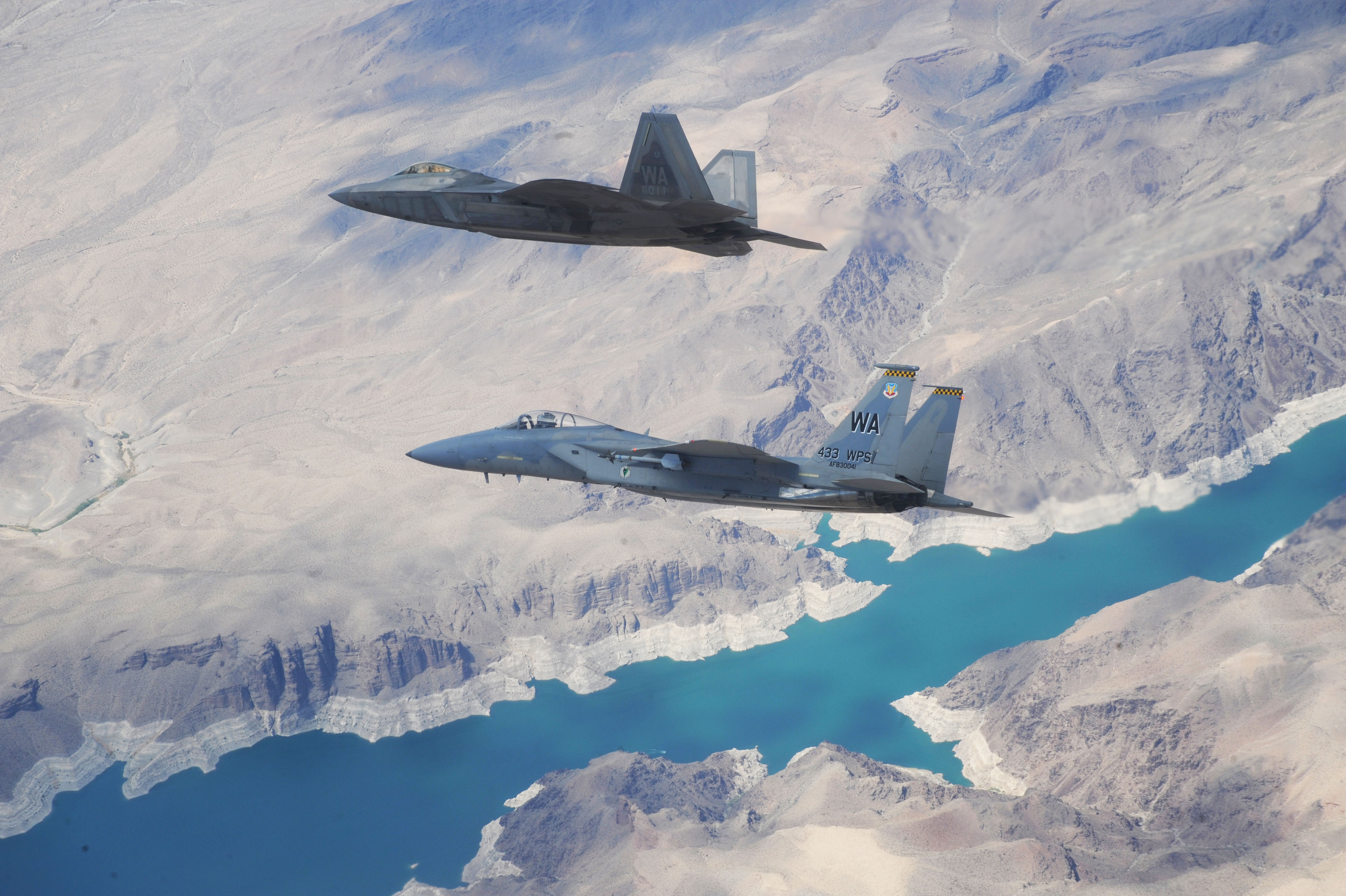 Raptor and Eagle soar high over Nevada