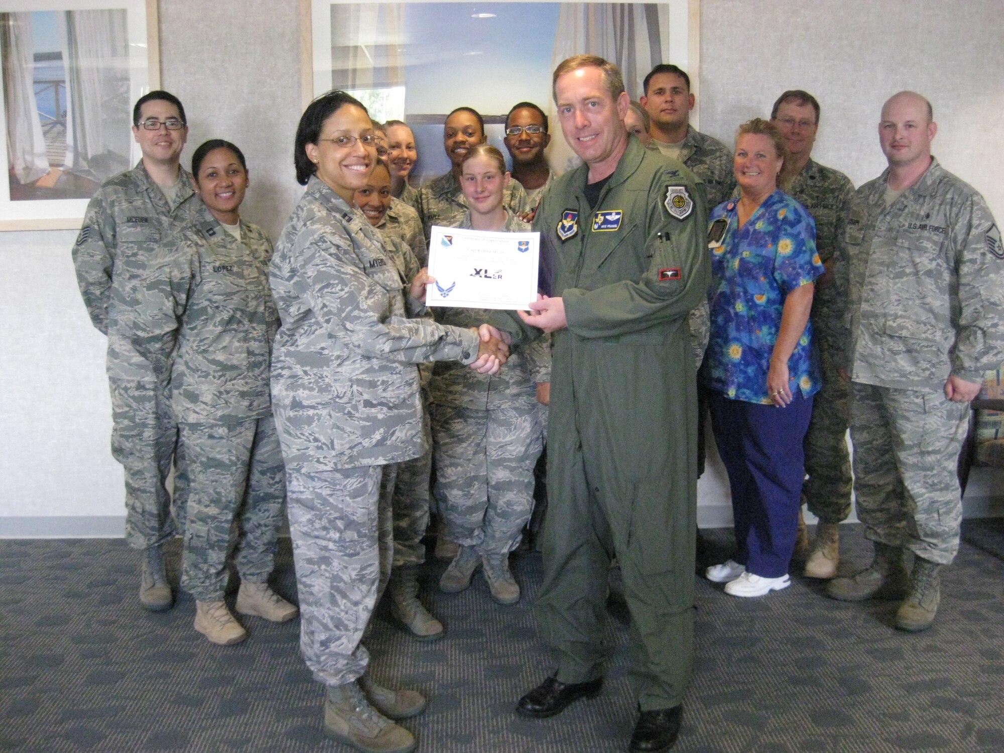 Laughlin XLer -- Capt. Kemba Myers > Laughlin Air Force Base > Display