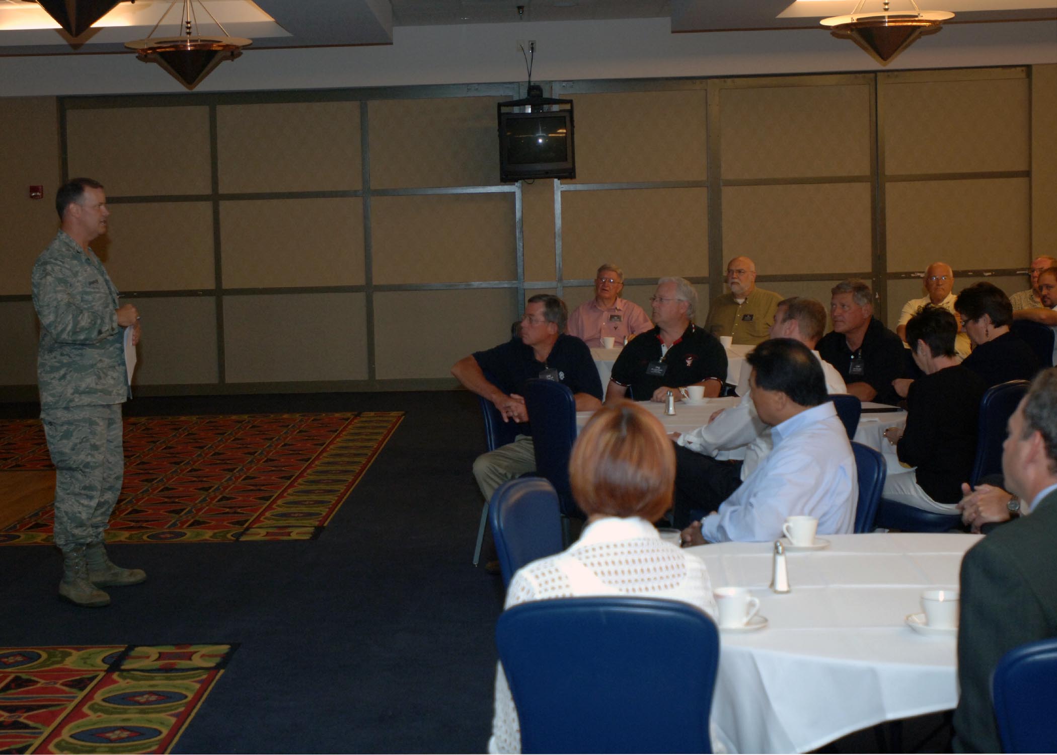 Civic leaders visit, tour GFAFB > Grand Forks Air Force Base > News