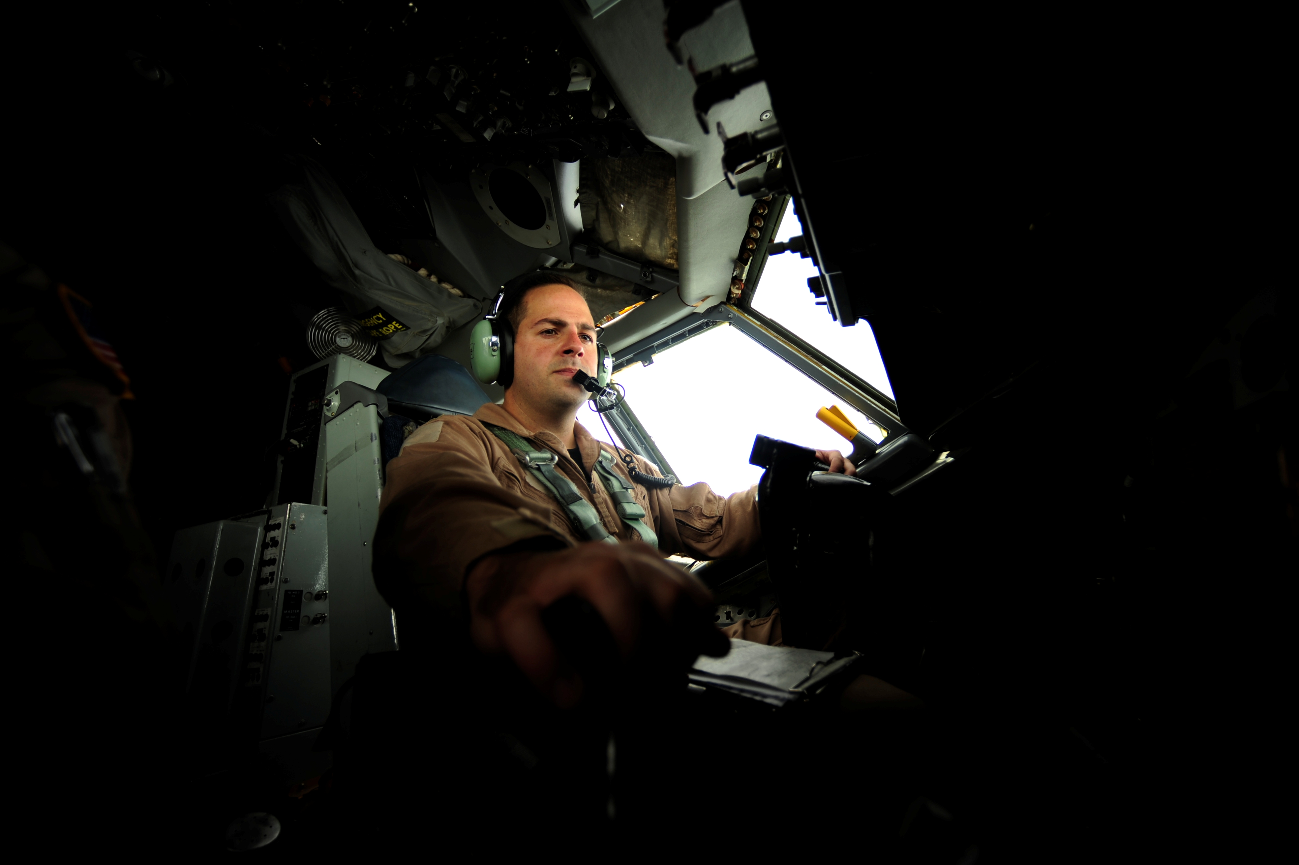 McConnell captain pilots KC-135 for U.S. Central Command combat air ...