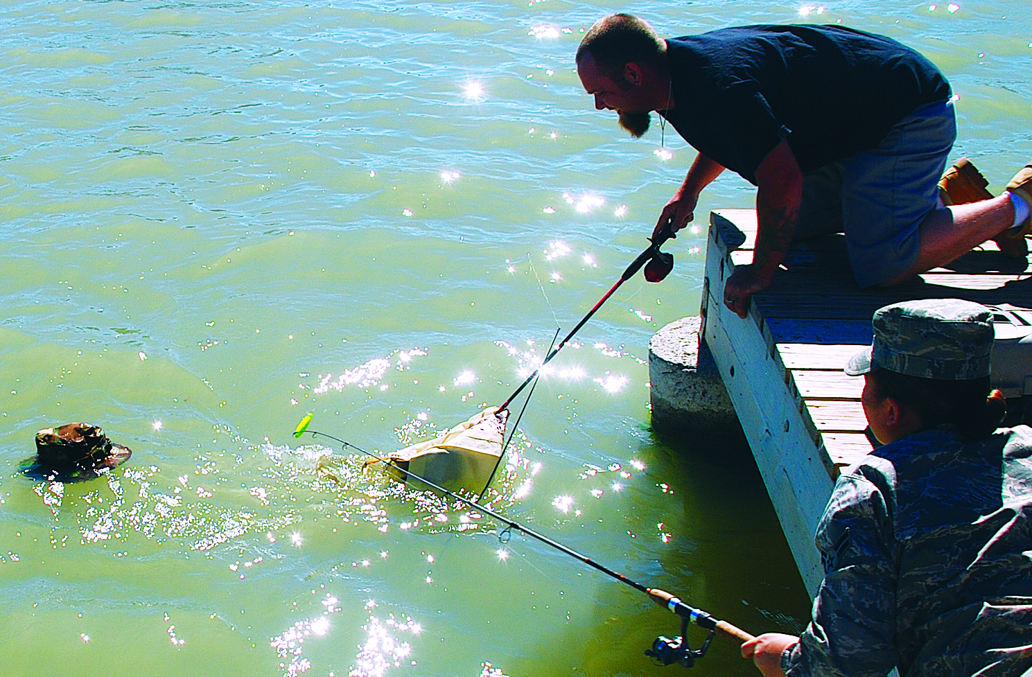 Warren members help veterans fish > F.E. Warren Air Force Base > News