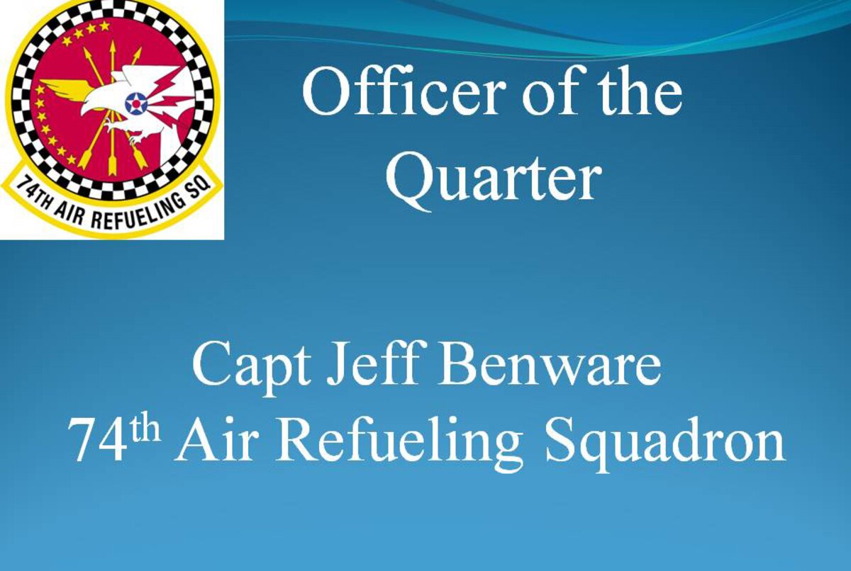 Officer of the quarter > Grissom Air Reserve Base > Article Display