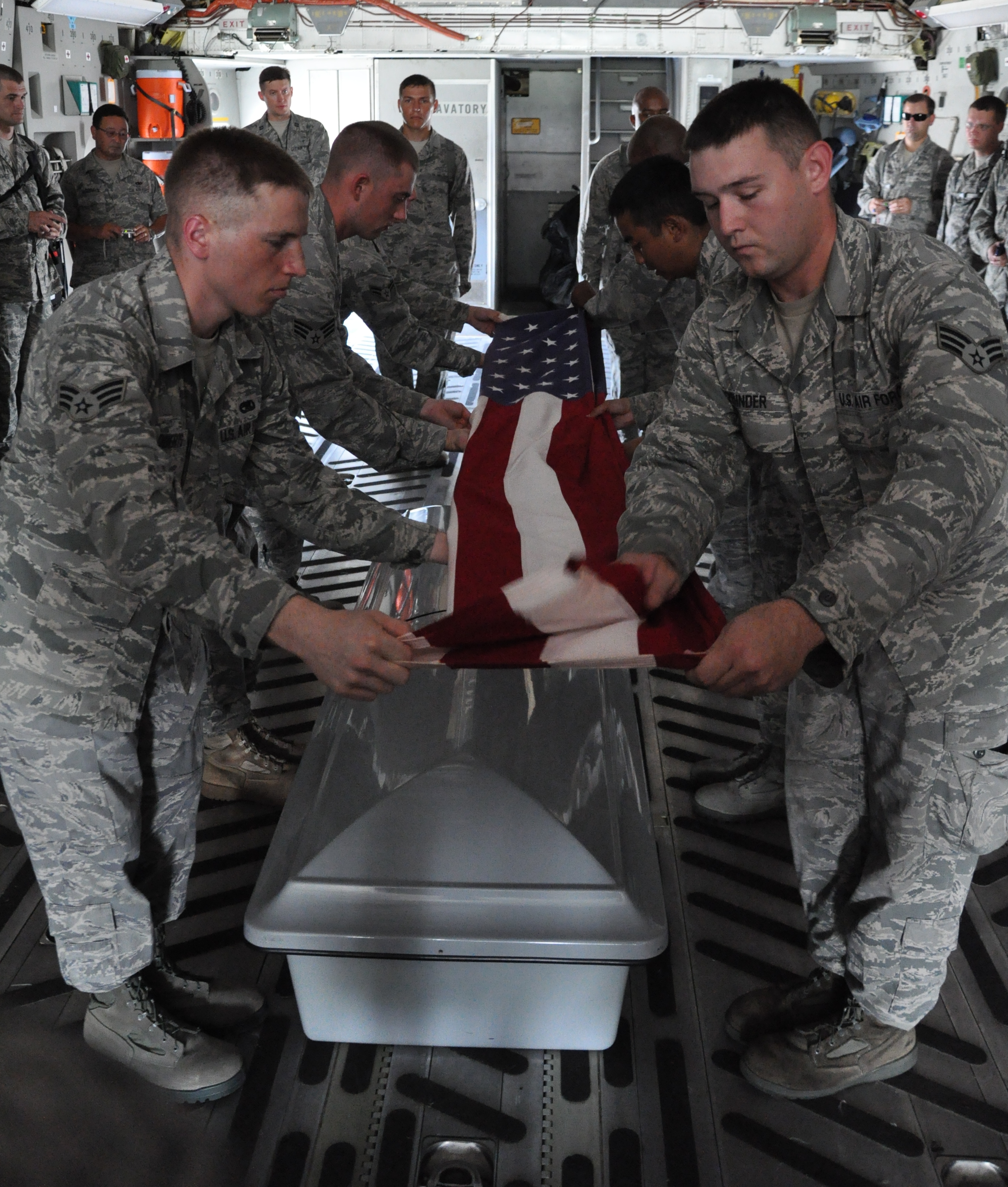 Ramp ceremony training 2010