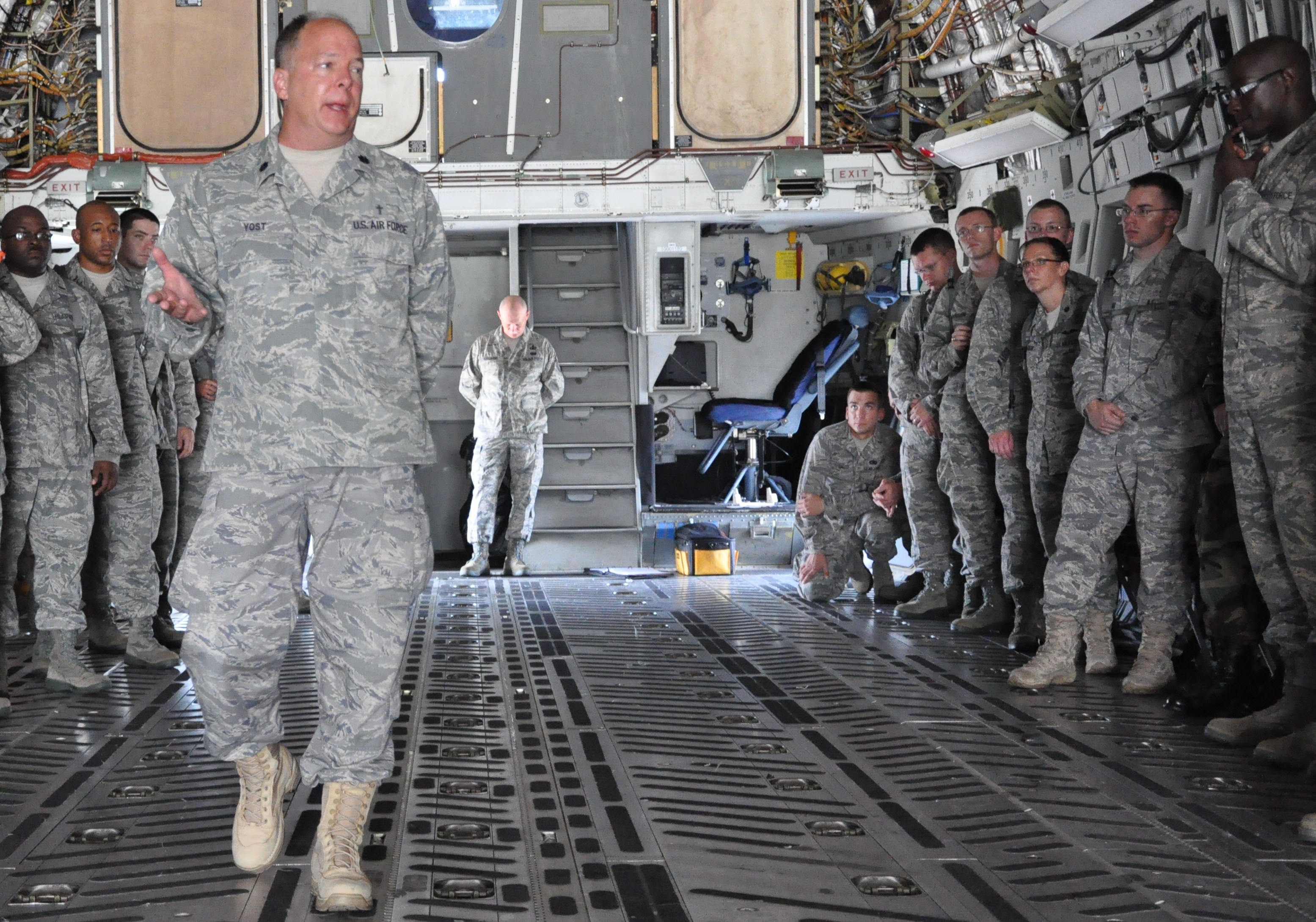 Ramp ceremony training 2010