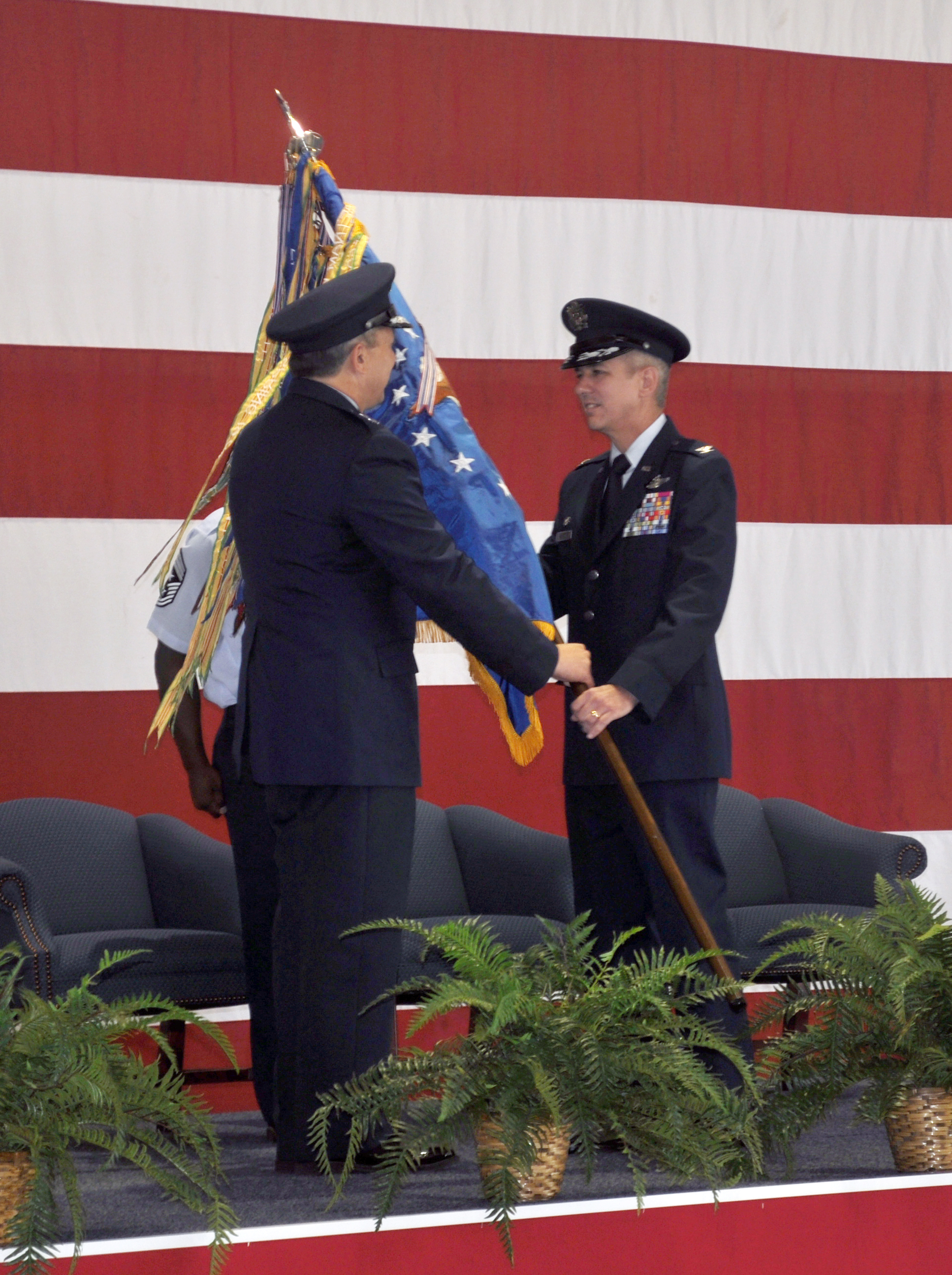 Seguin takes reins of 14th FTW > Columbus Air Force Base > Article Display