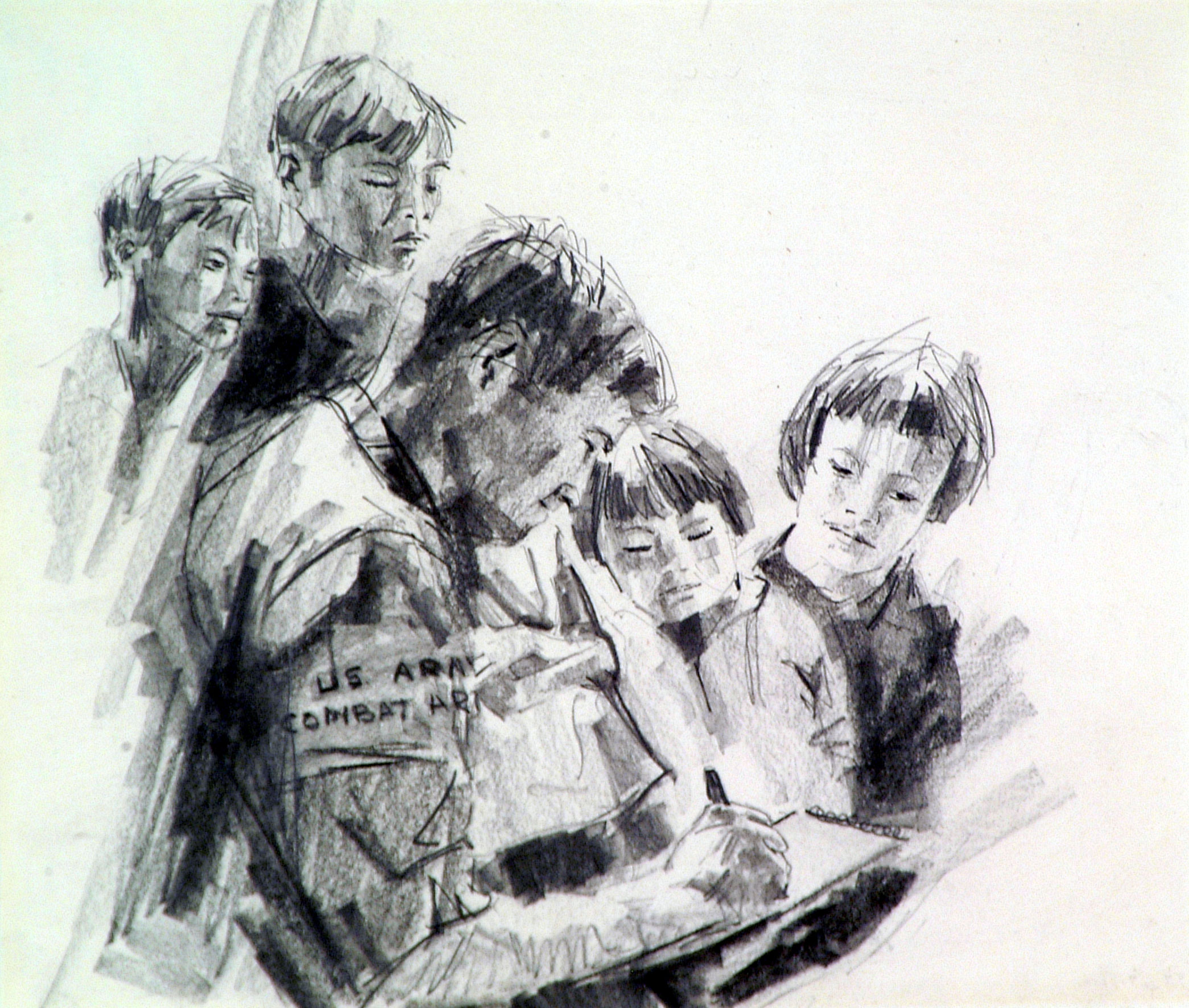 american soldier artist