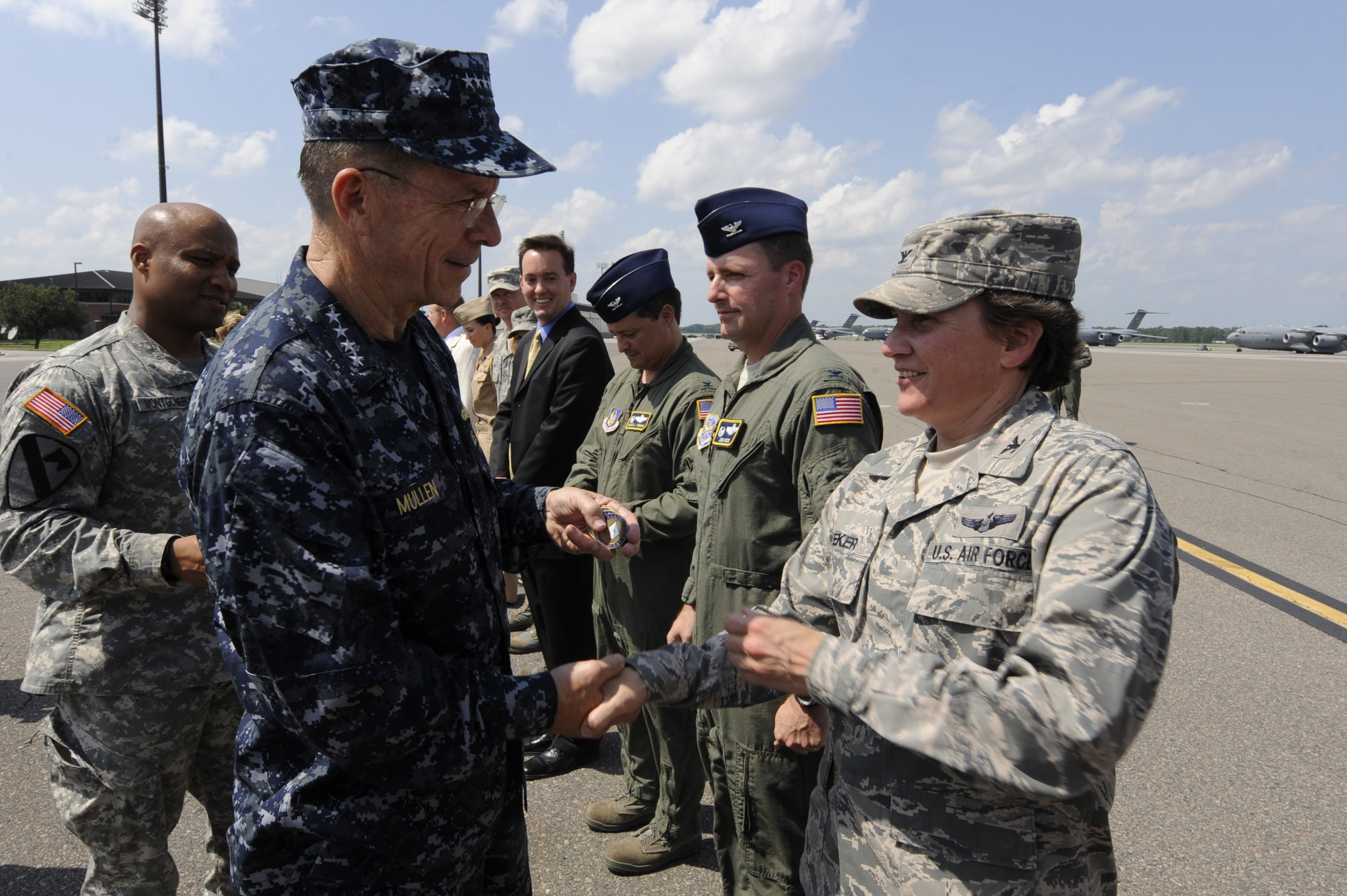 CJCS Hosts All Hands For Charleston Airmen