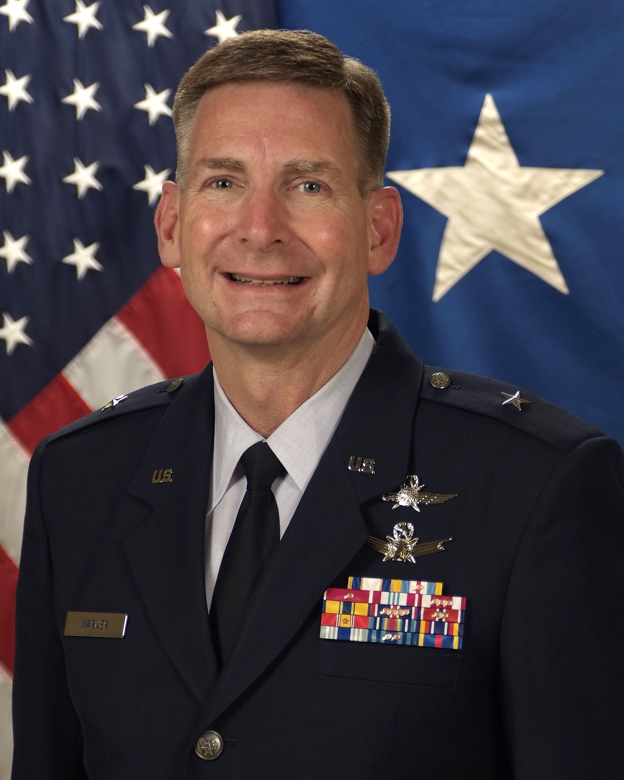 BRIGADIER GENERAL DAVID B. WARNER > Air Force > Biography Display