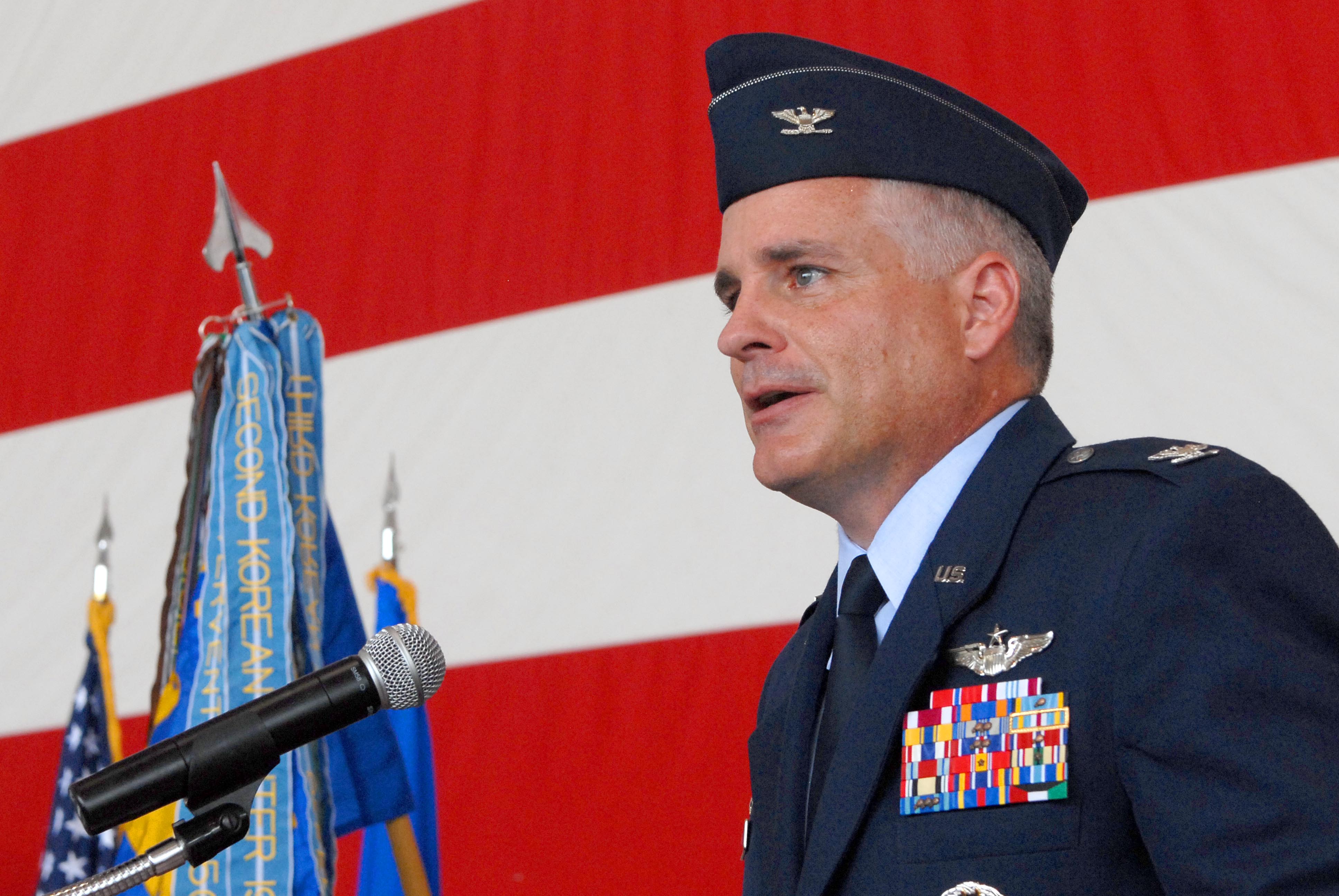 Col. Michael Bauer assumes command of 314th OG