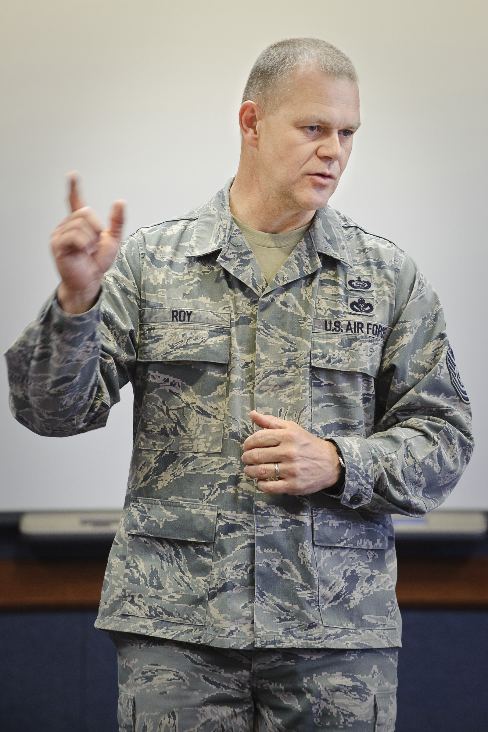 CMSAF visits Randolph Air Force Base