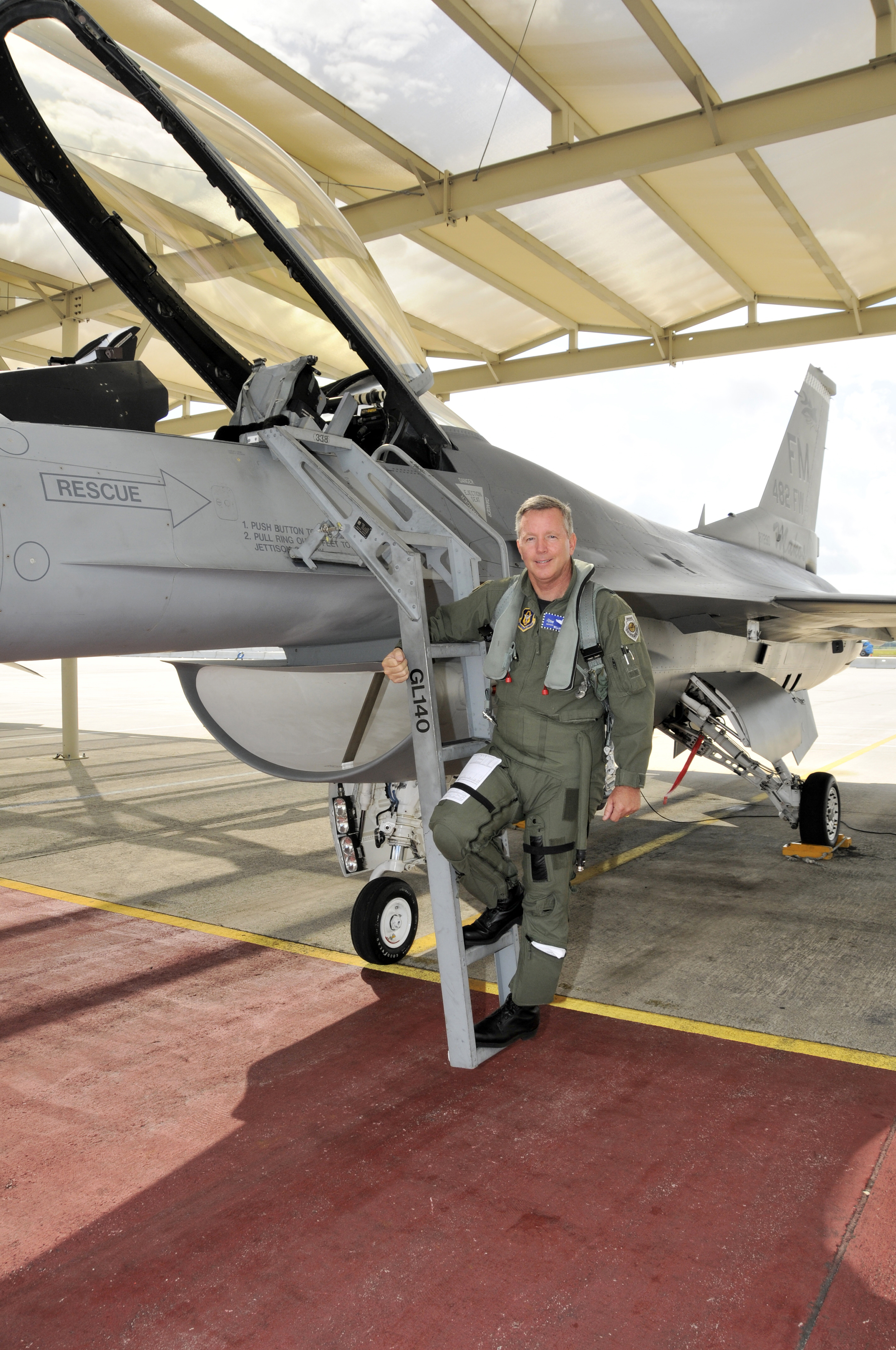 Commanders final flight