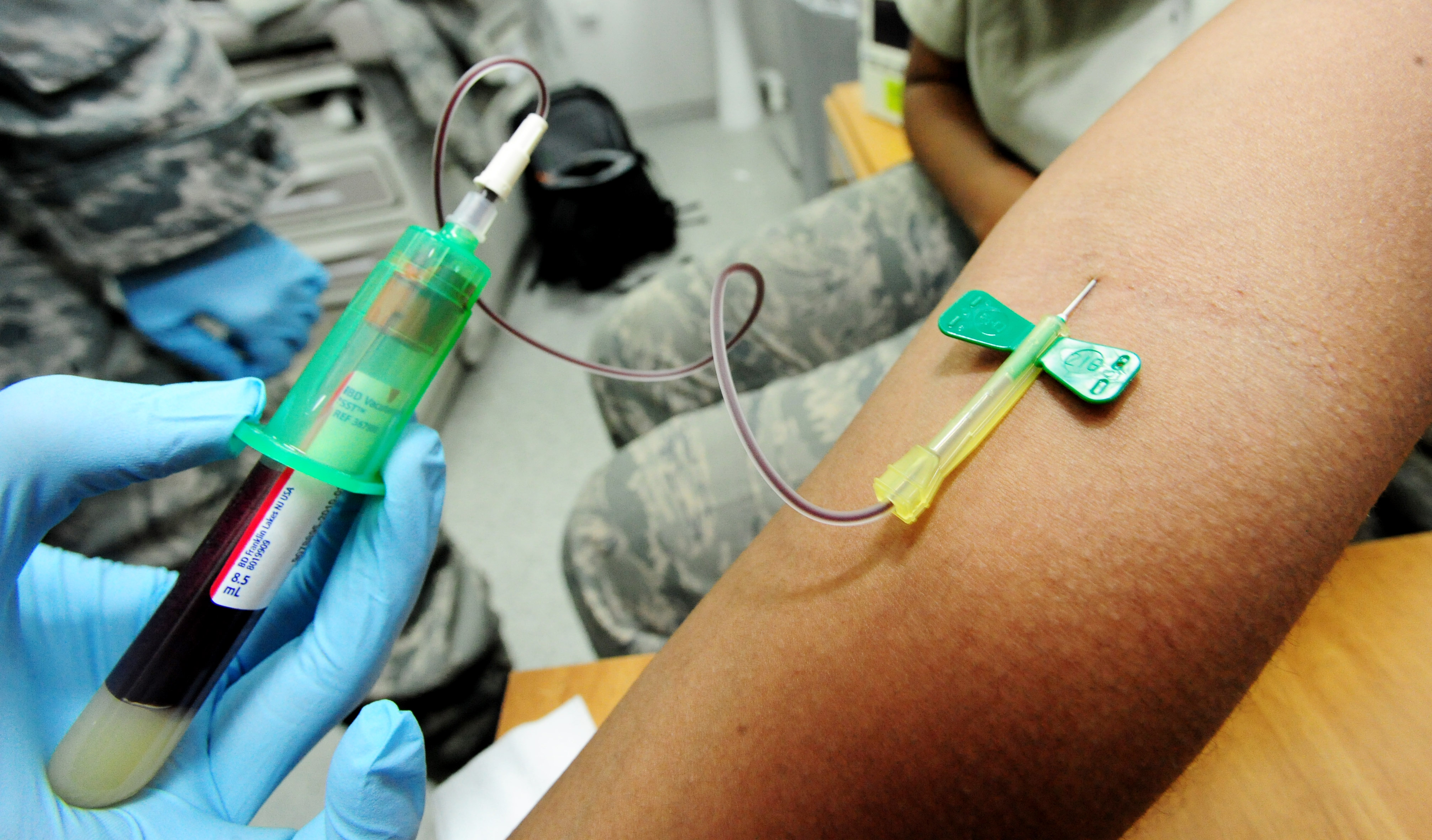 Deployed med techs see range of patients