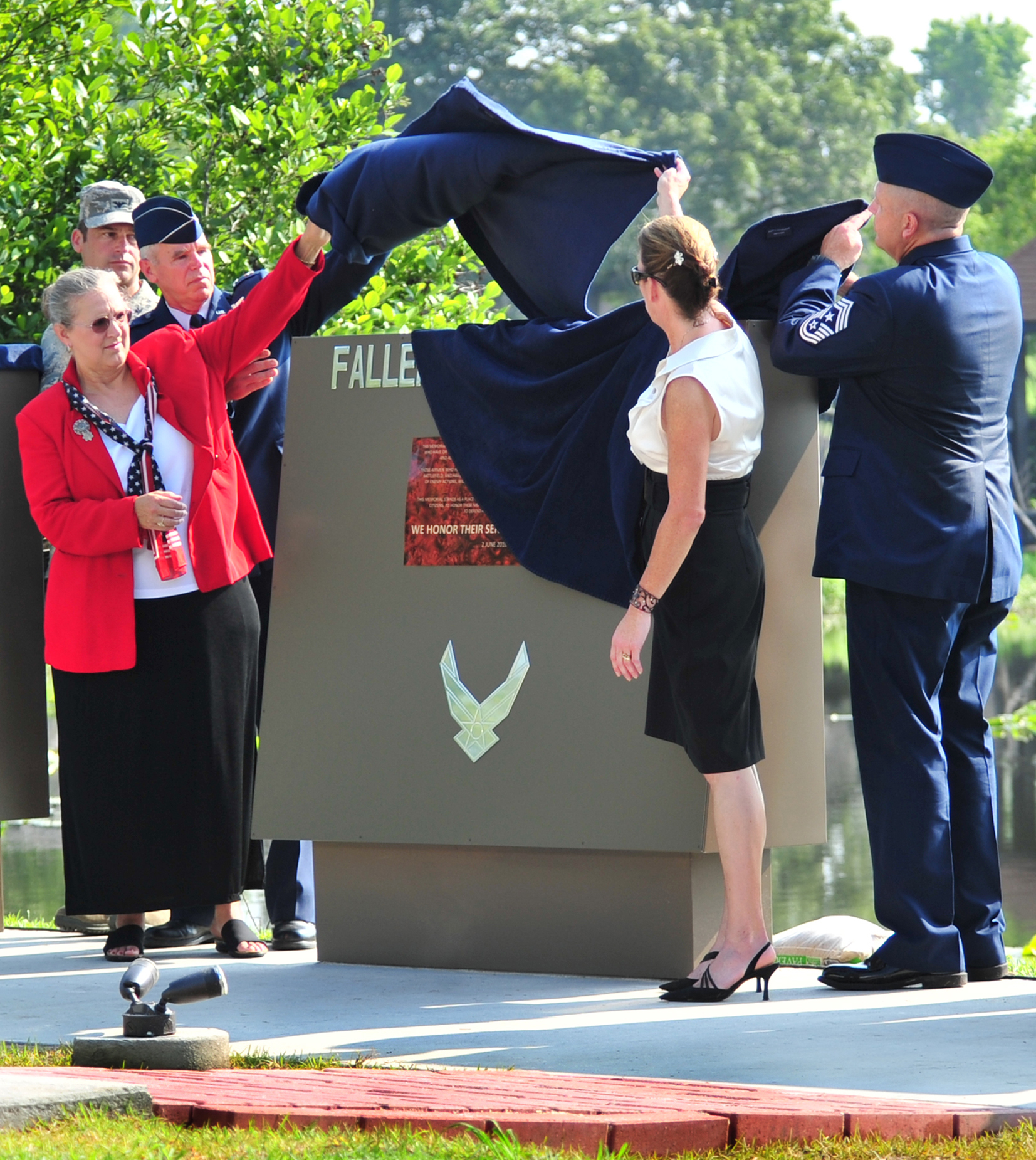 Shaw memorial honors Airmen from WWII to present > Shaw Air Force Base ...