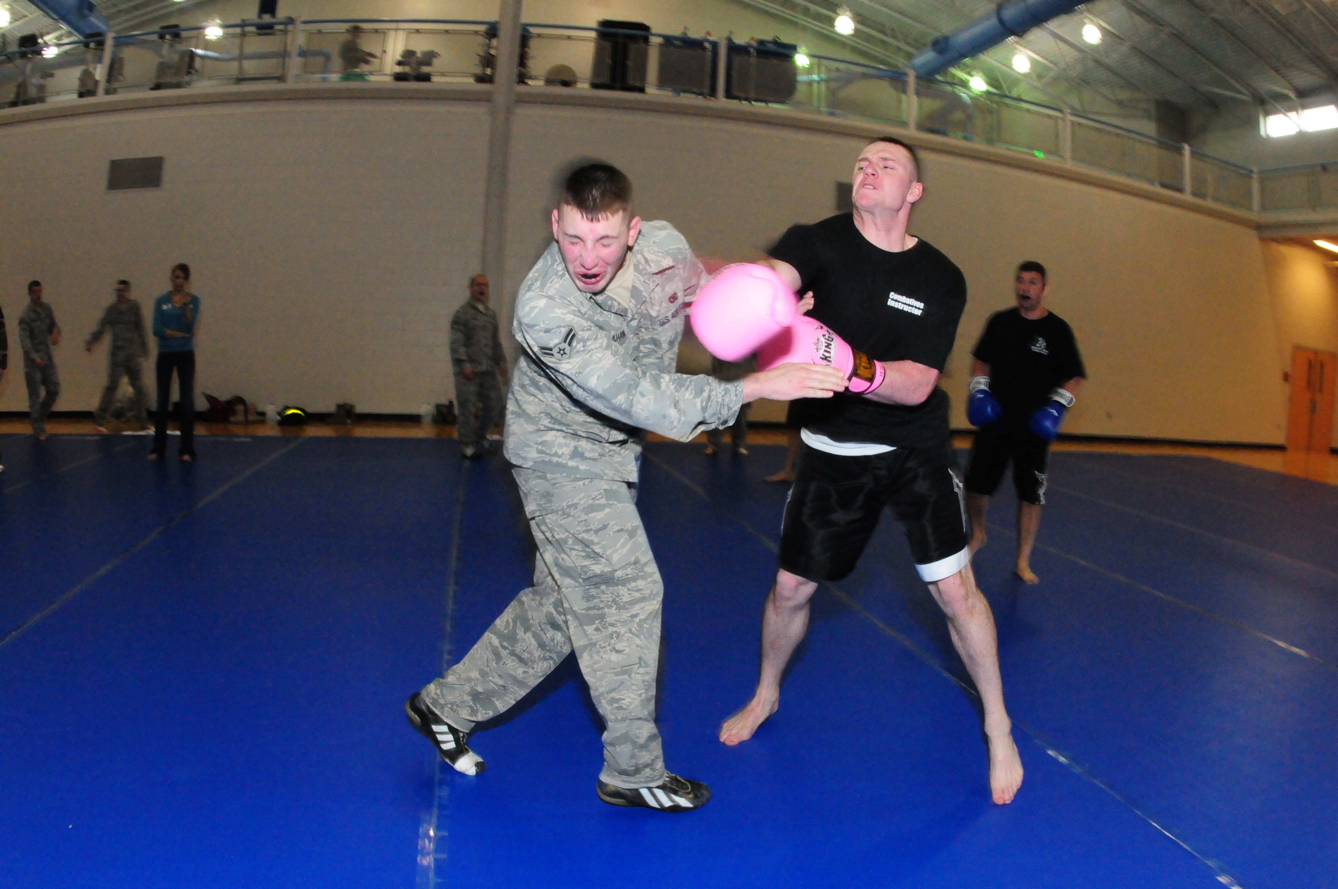 Combatives training for Security Forces