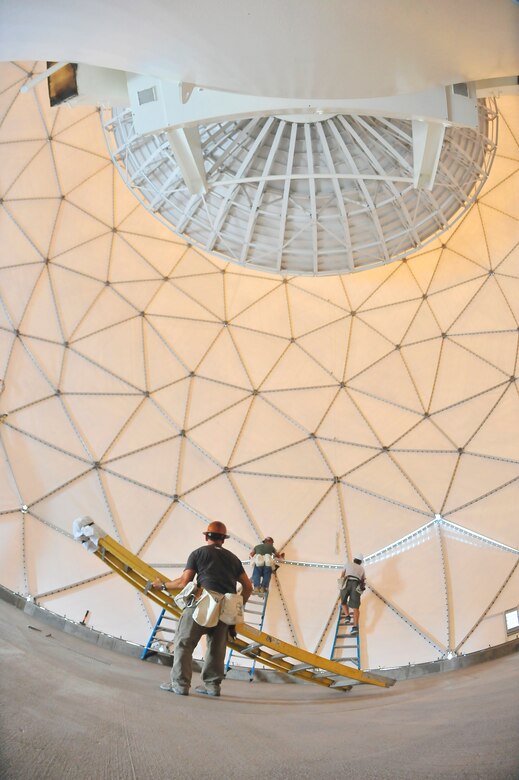 Team Buckley installs radome > Buckley Space Force Base > Article Display