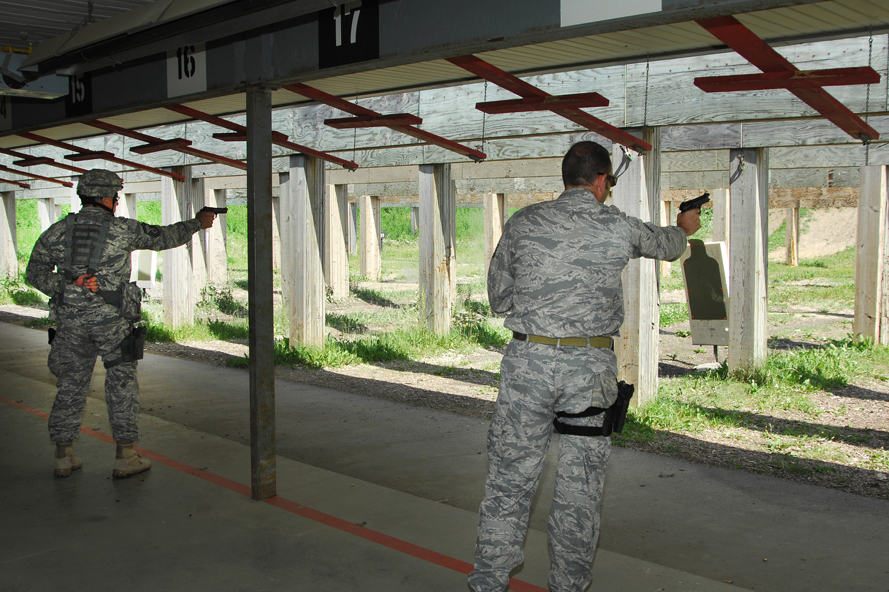 127th Security Forces Annual Weapons Qualification Training