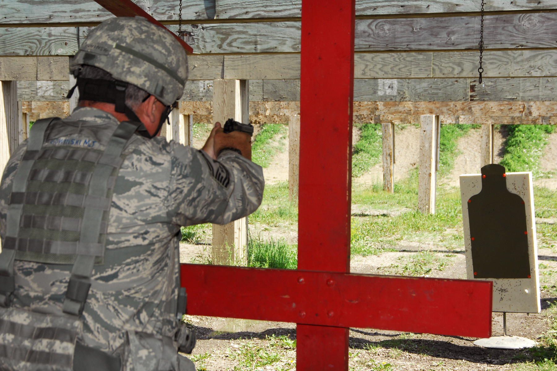 127th Security Forces Annual Weapons Qualification Training