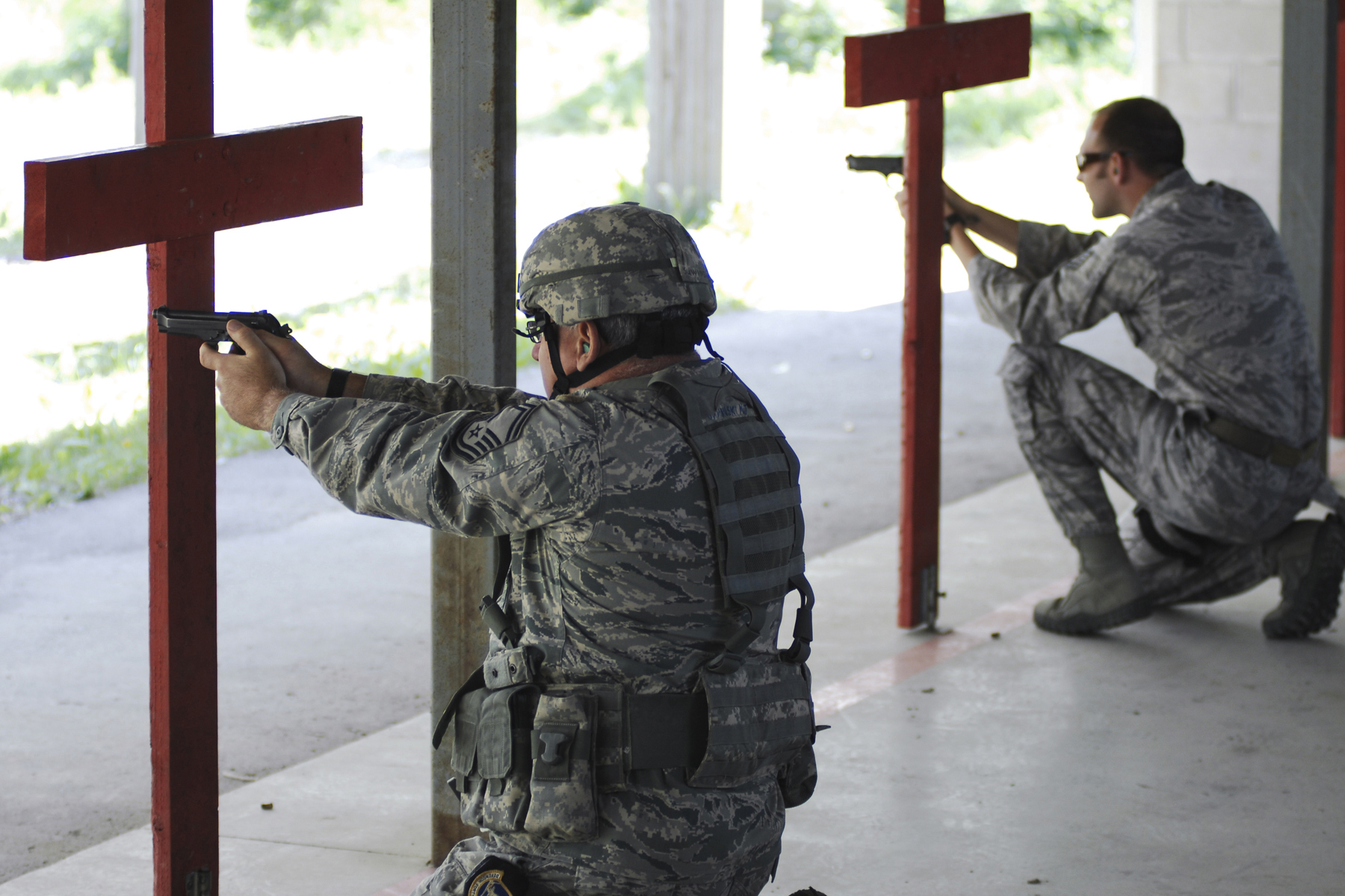 127th Security Forces Annual Weapons Qualification Training
