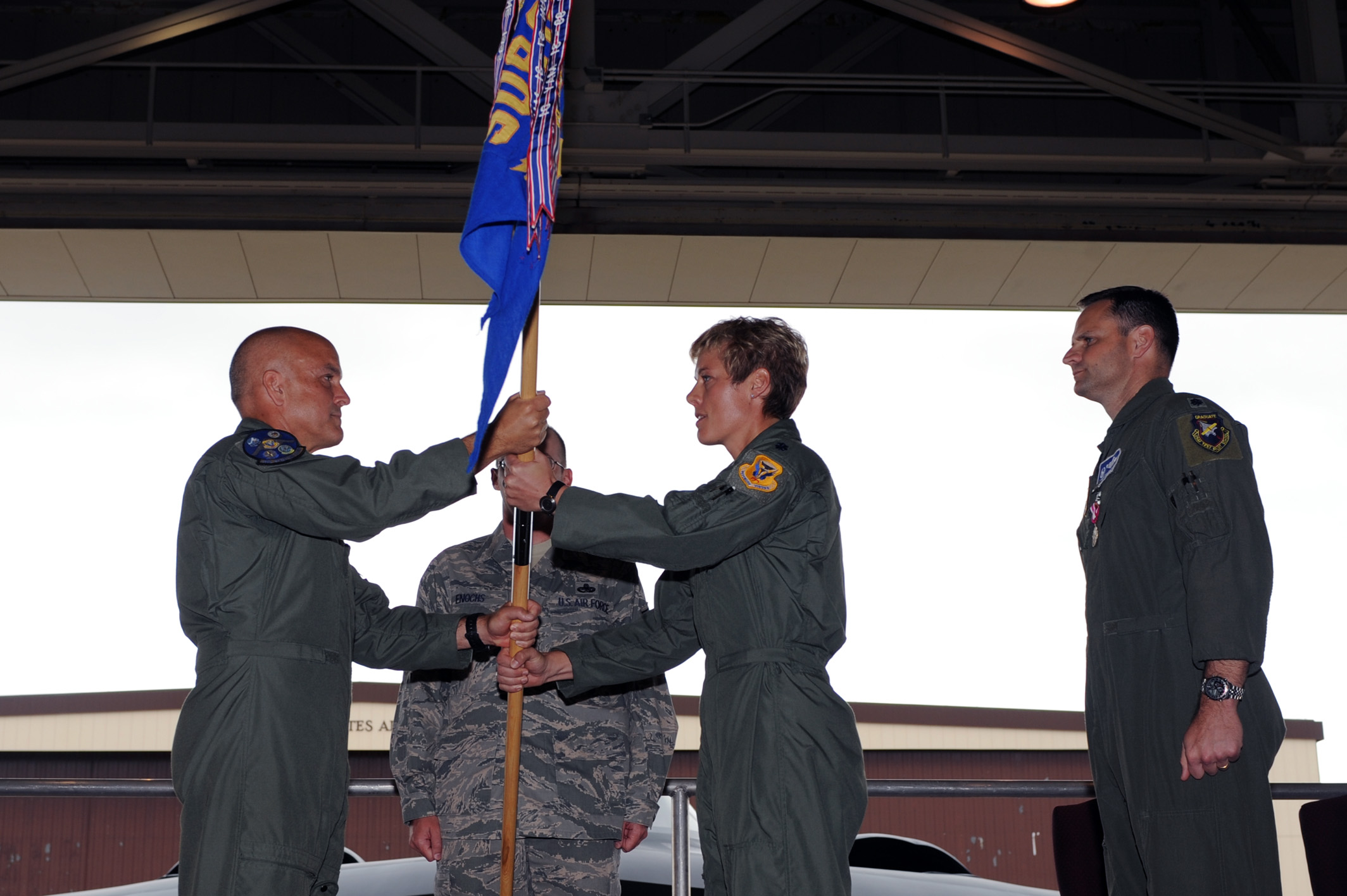 509th OSS Change of Command
