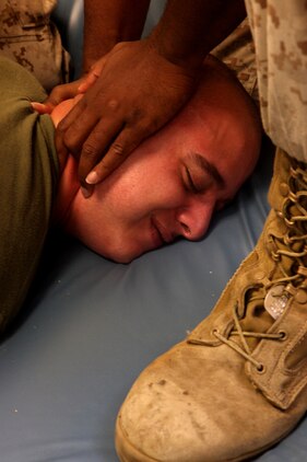 Soldiers practice transferring inmates at Camp Lejeune Brig > Marine ...